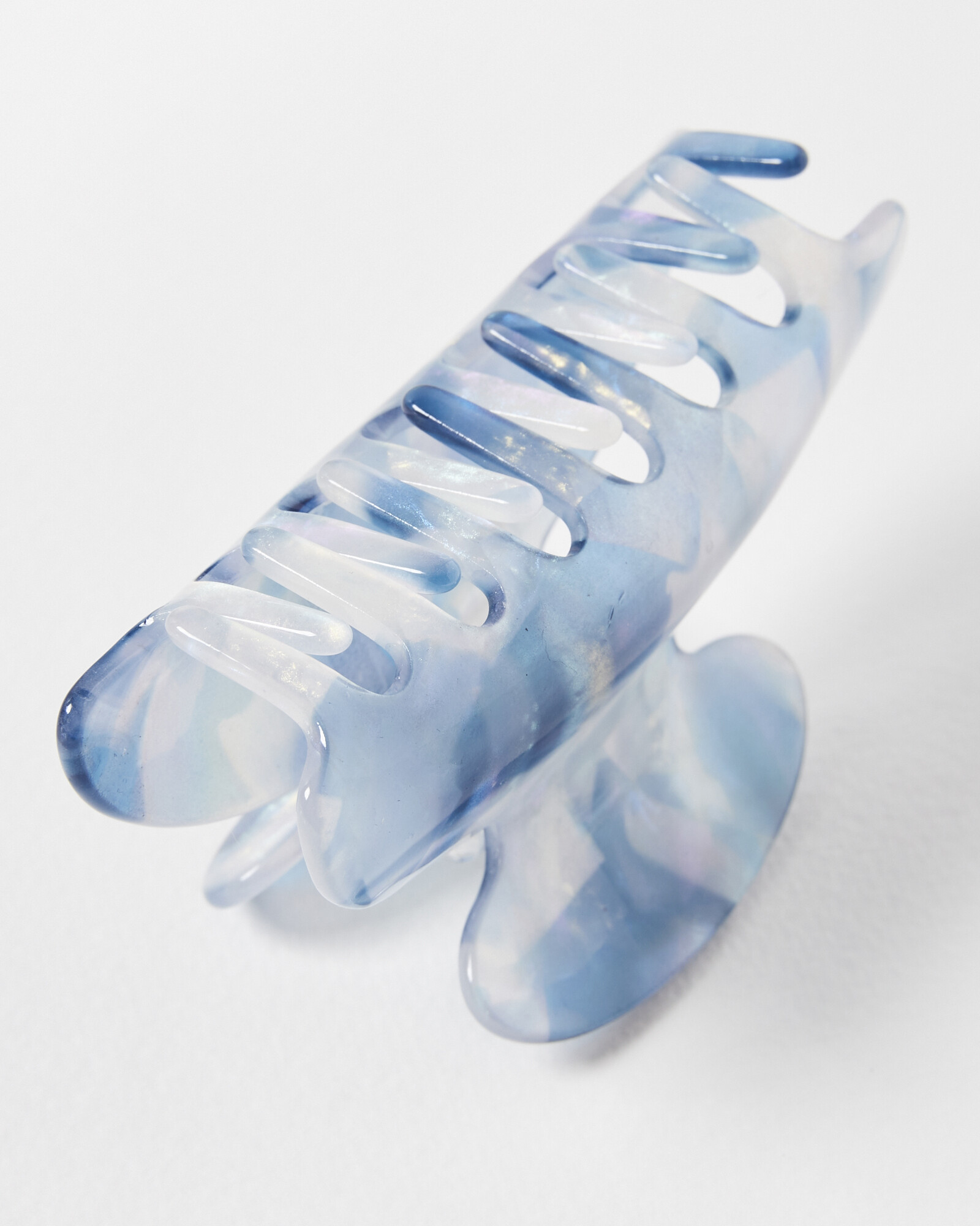 Bryony Blue Shimmer Hair Claw Clip | Oliver Bonas