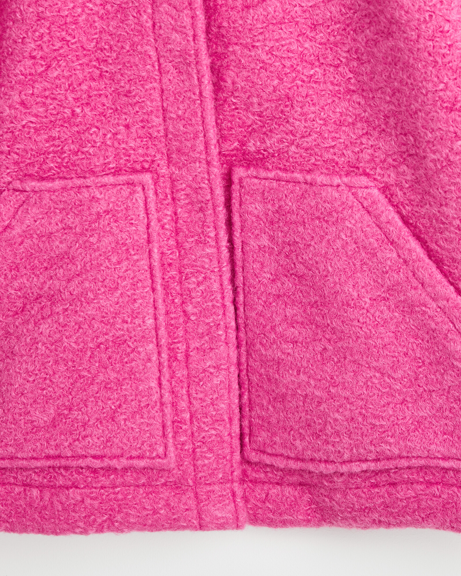 Pink Textured Jacket | Oliver Bonas