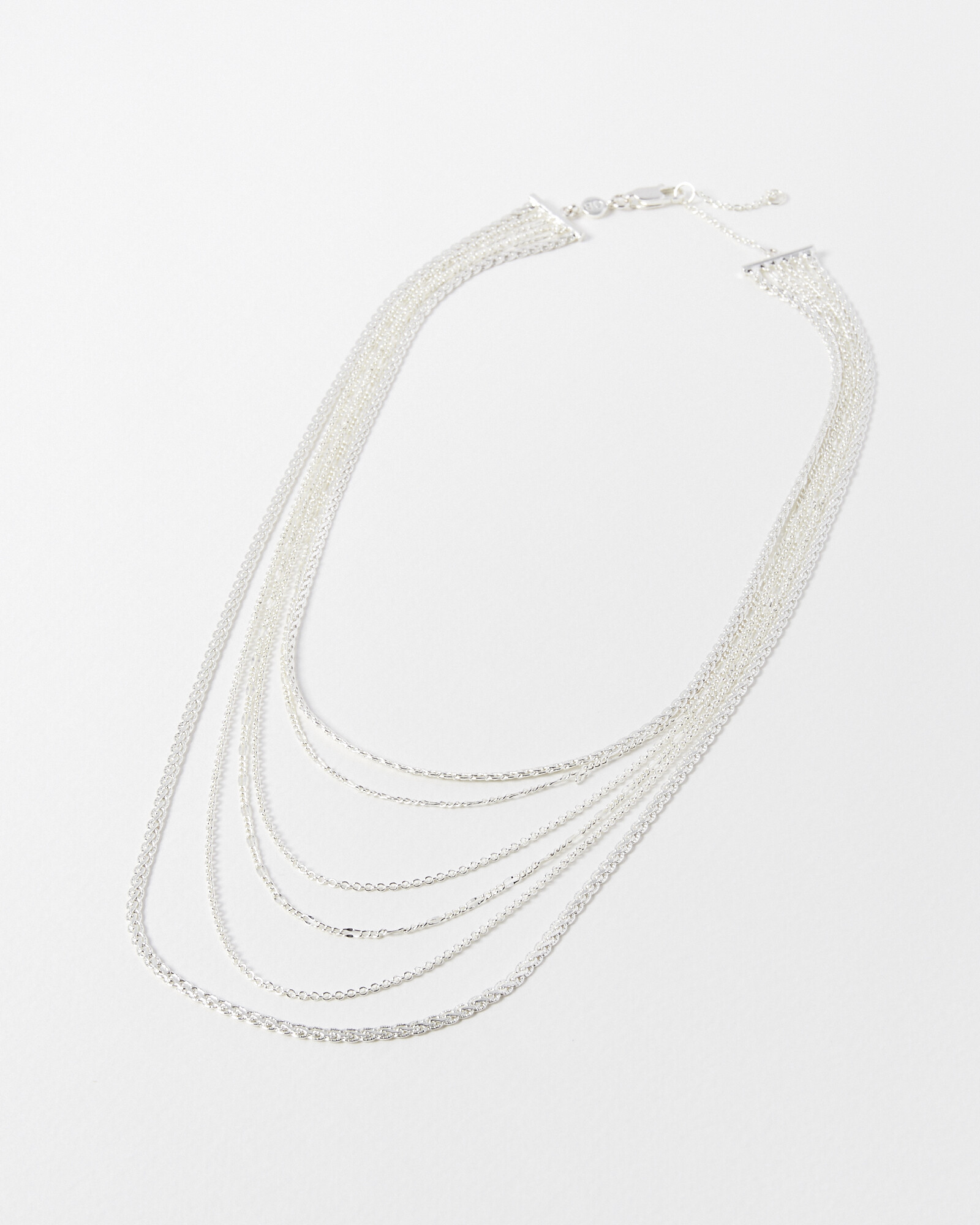 Helena Multi Row Chain Necklace | Oliver Bonas