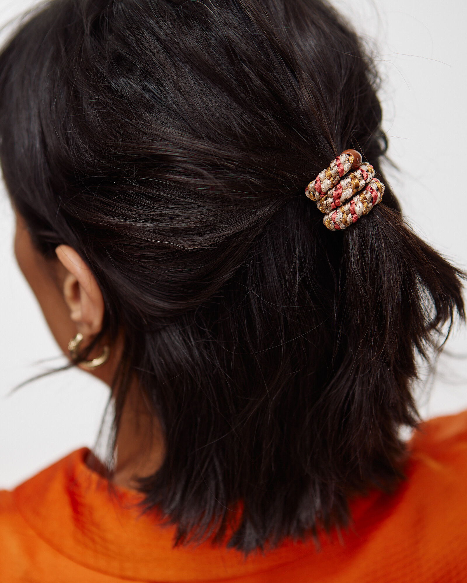 Essie Brown Elastic Hair Tie | Oliver Bonas