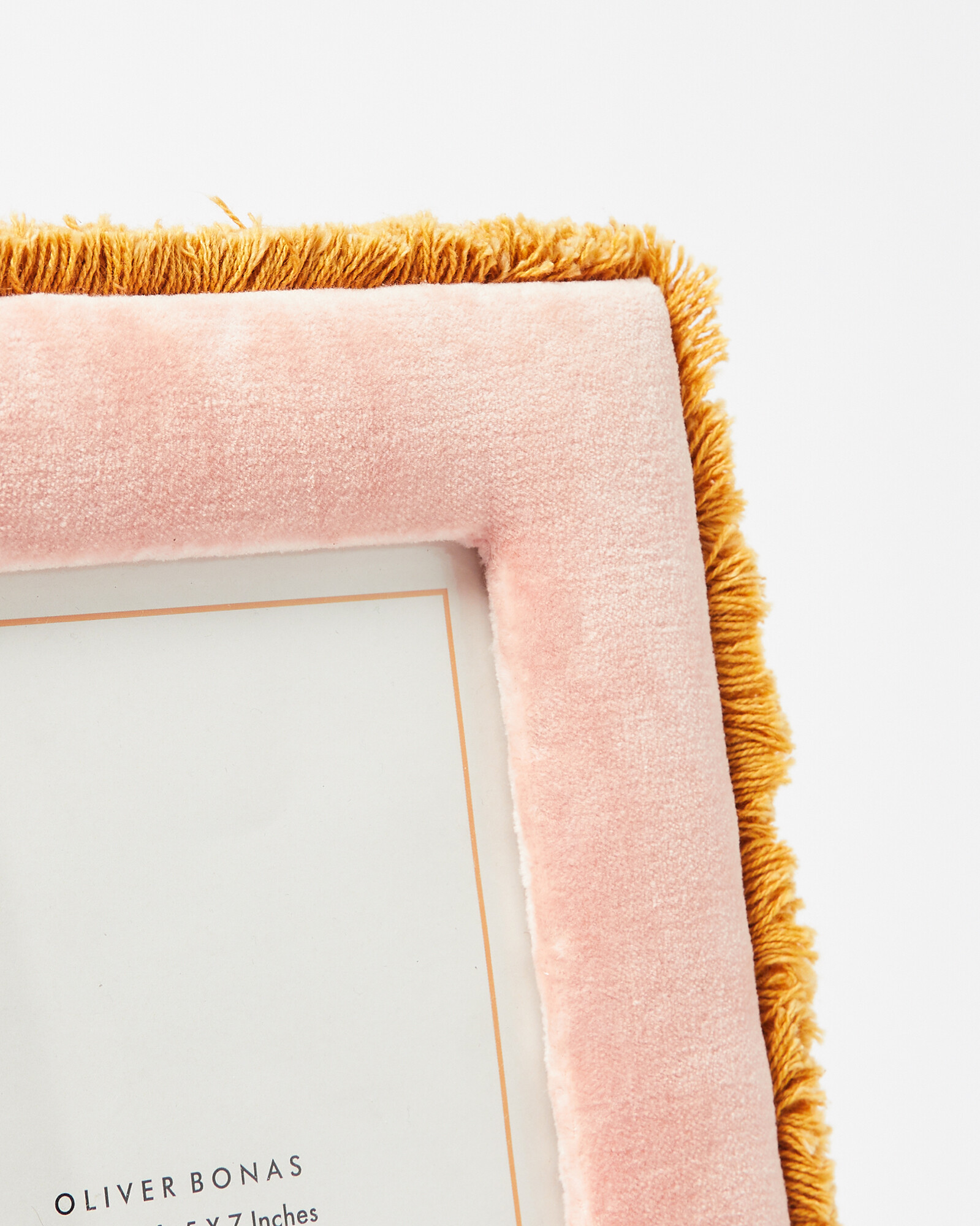 Issey Pink Photo Frame 5x7" | Oliver Bonas