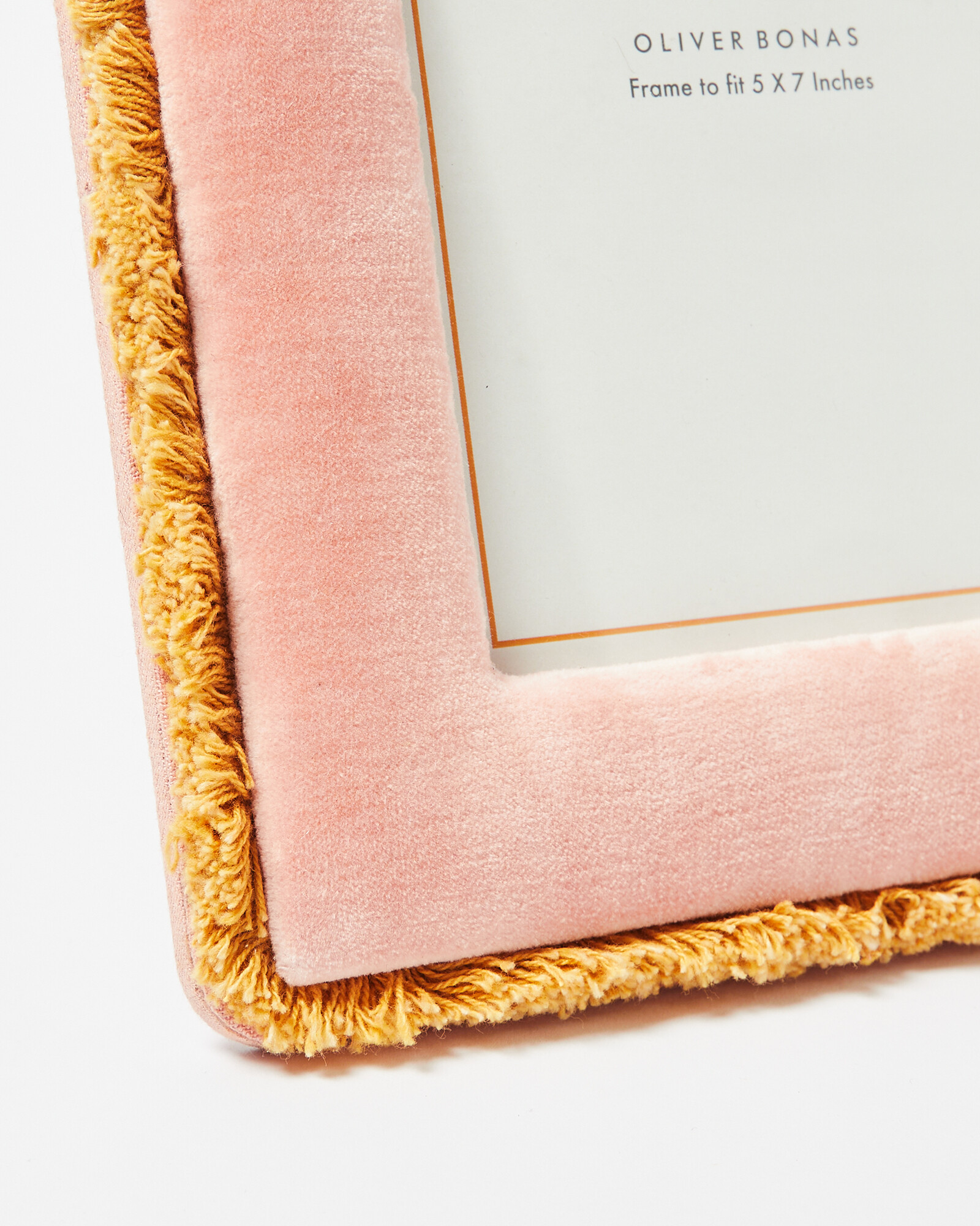 Issey Pink Photo Frame 5x7" | Oliver Bonas