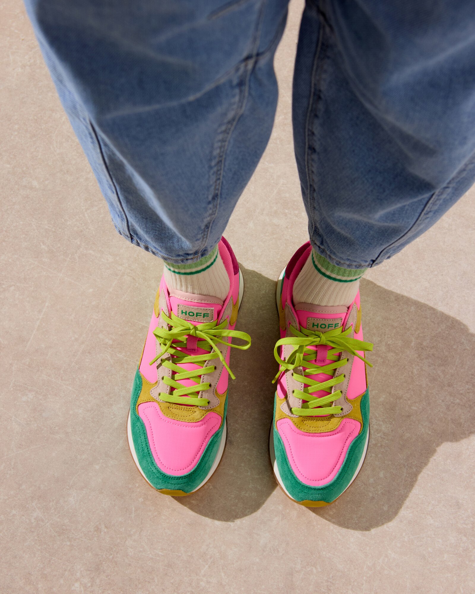 HOFF City Santa Marta Neon Trainers | Oliver Bonas