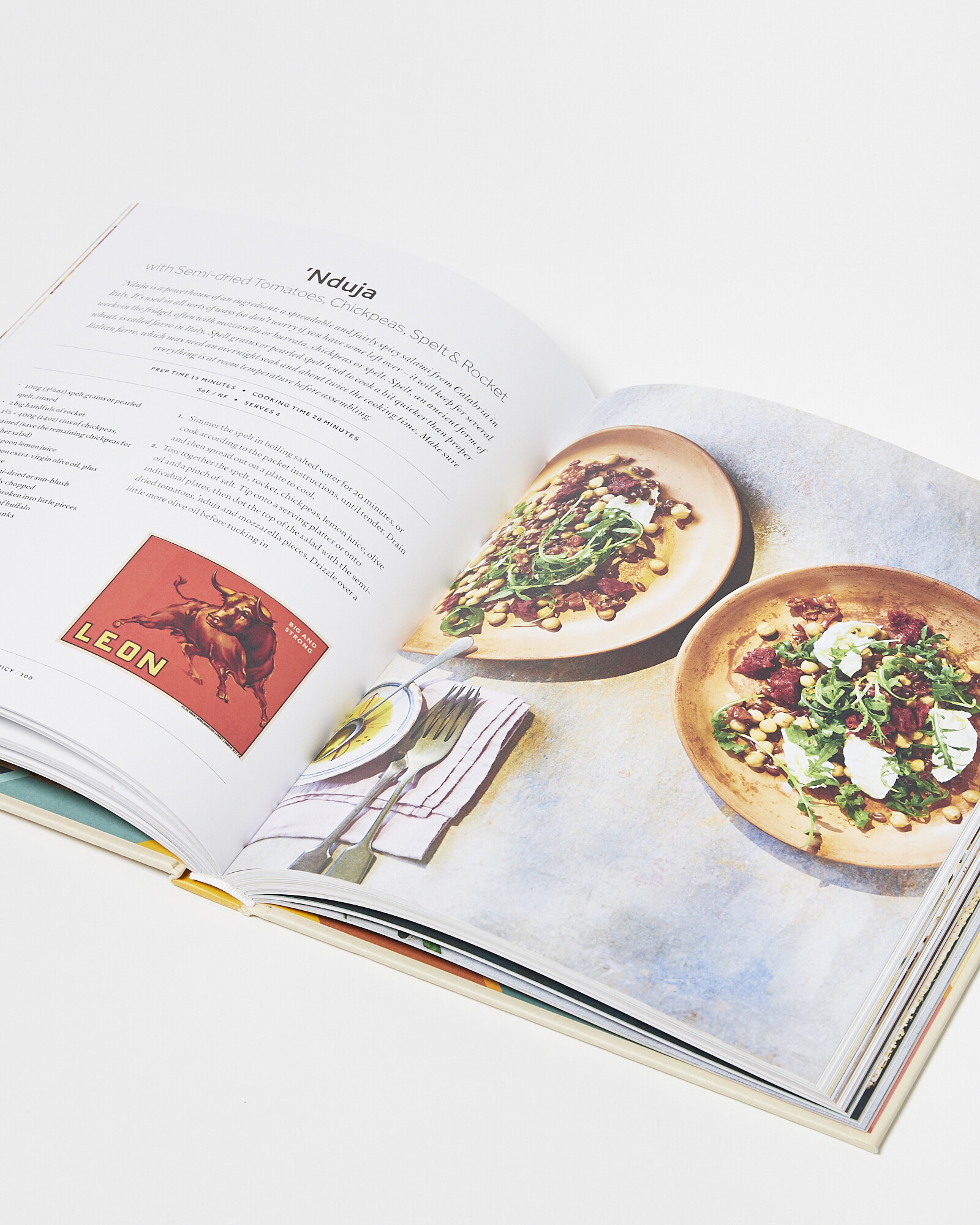 Leon Big Salads Cookbook | Oliver Bonas