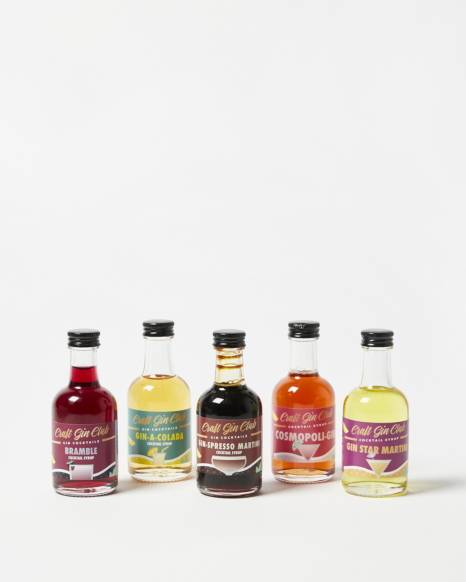 Gin Syrup Cocktail Party Set | Oliver Bonas