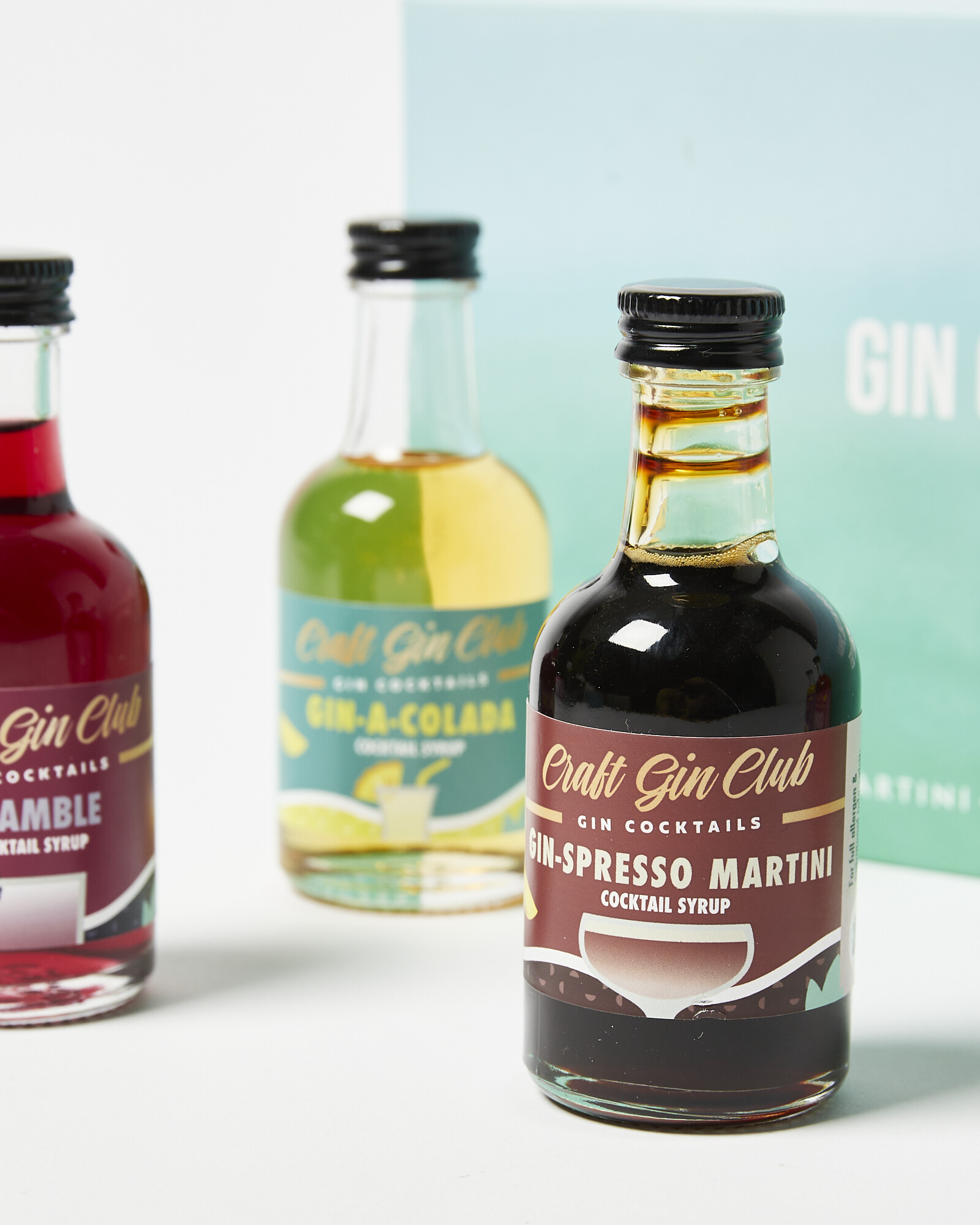 Gin Syrup Cocktail Party Set | Oliver Bonas