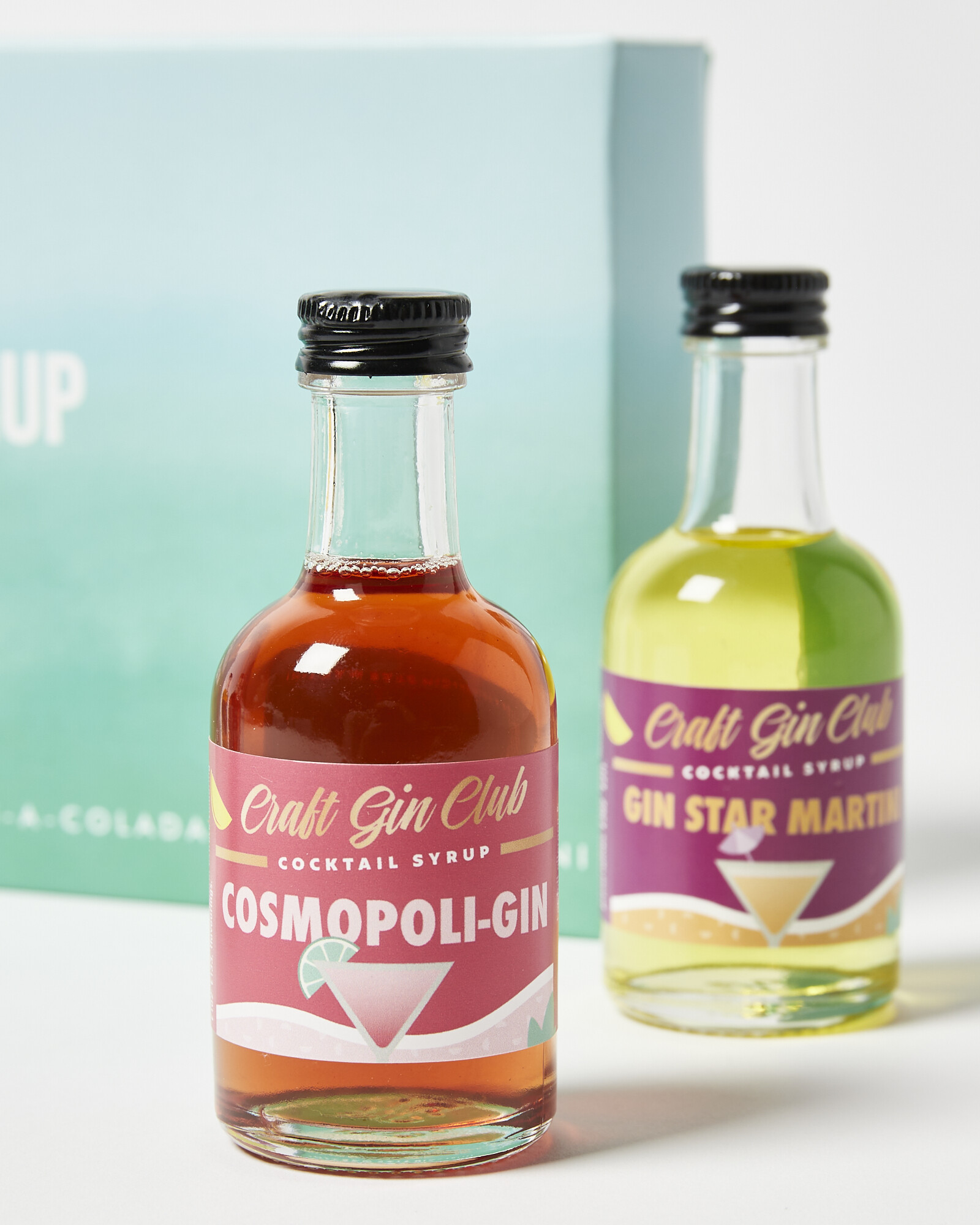Gin Syrup Cocktail Party Set | Oliver Bonas