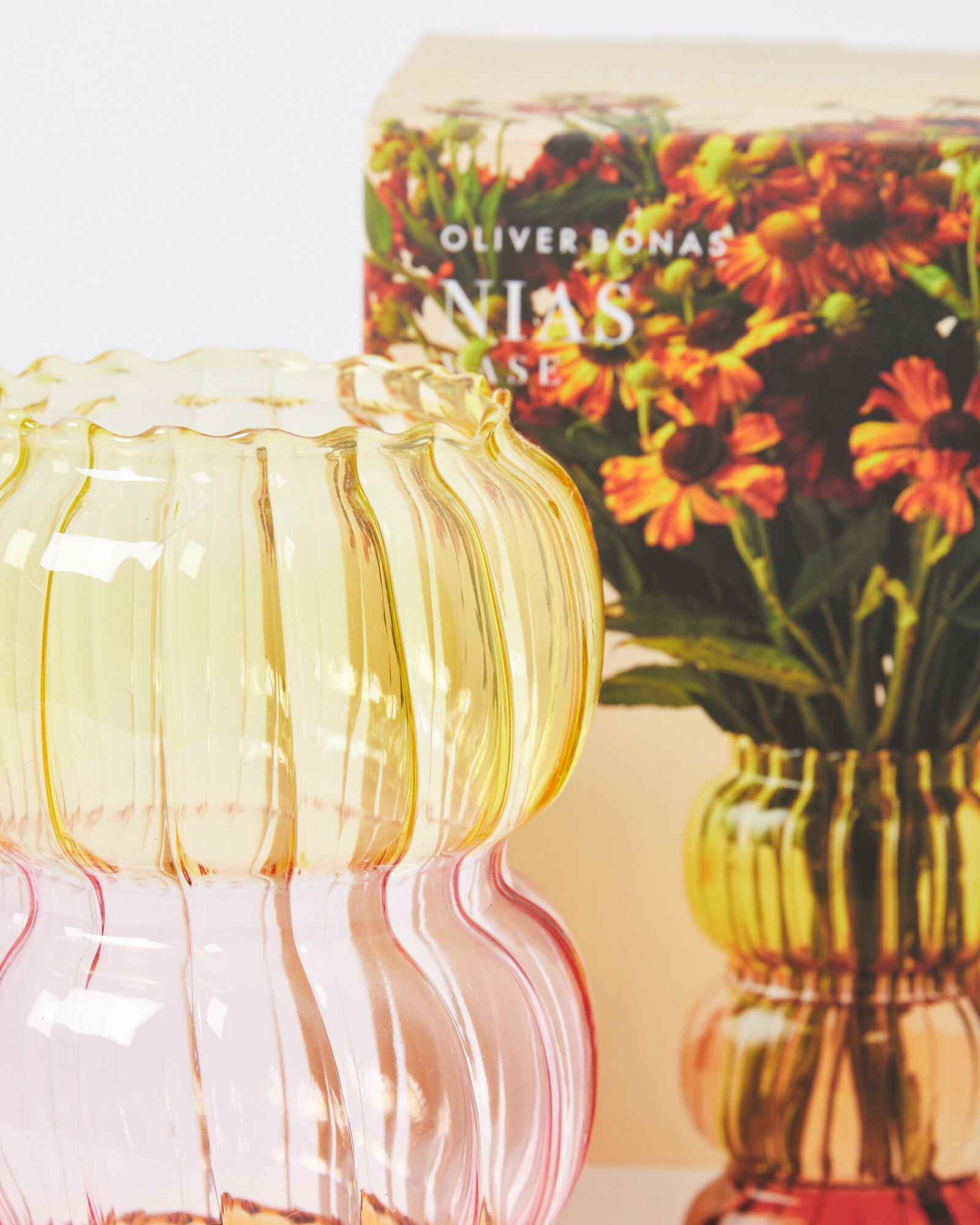 Nias Bobble Glass Vase | Oliver Bonas