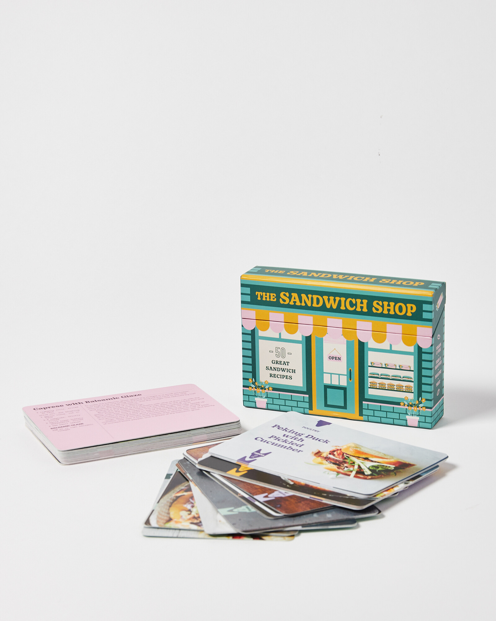 The Sandwich Shop Recipe Cards | Oliver Bonas