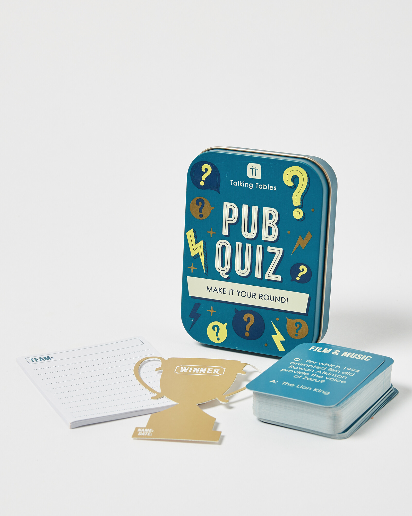 Pub Quiz Card Game | Oliver Bonas