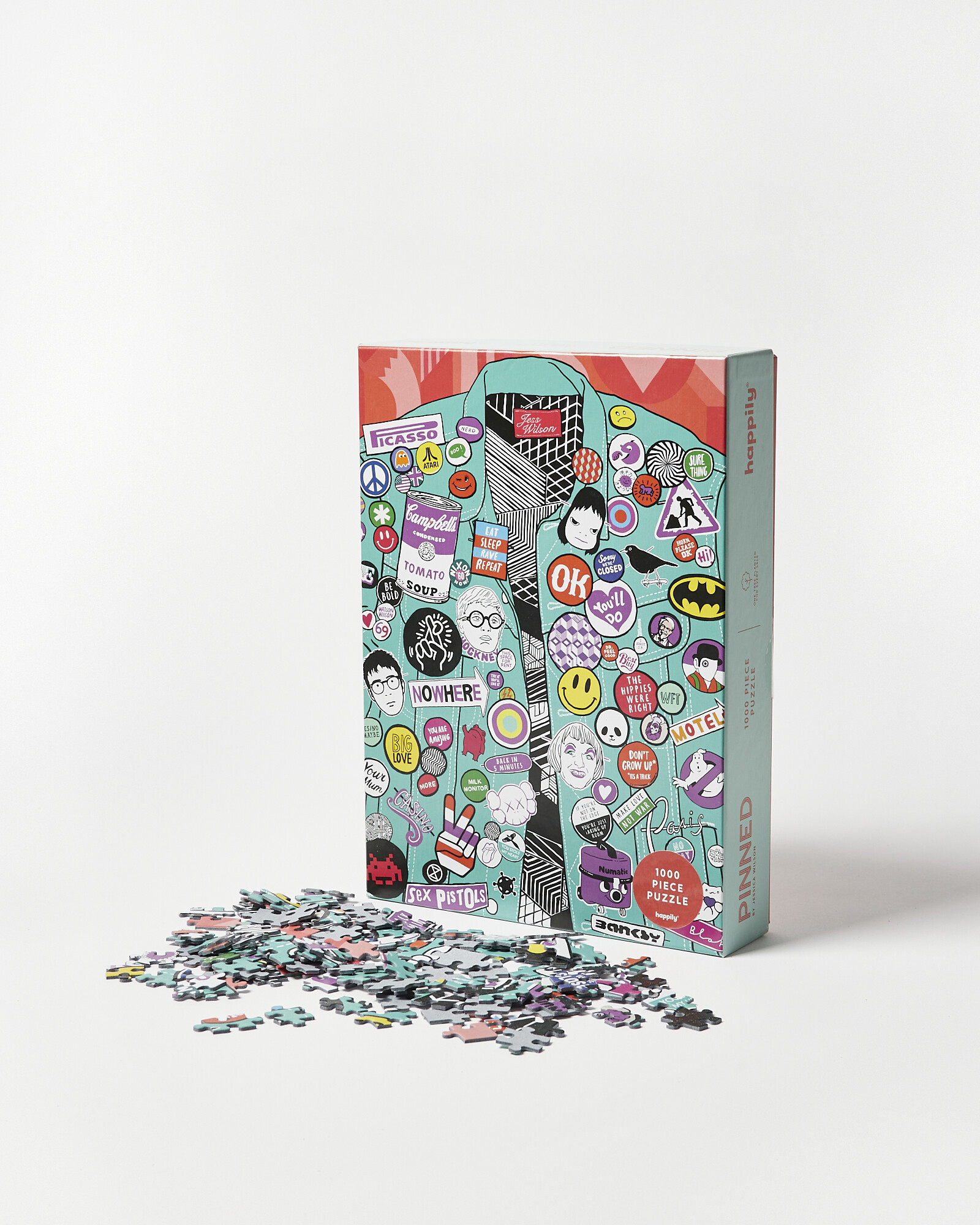 Pinned 1000 Piece Jigsaw Puzzle | Oliver Bonas