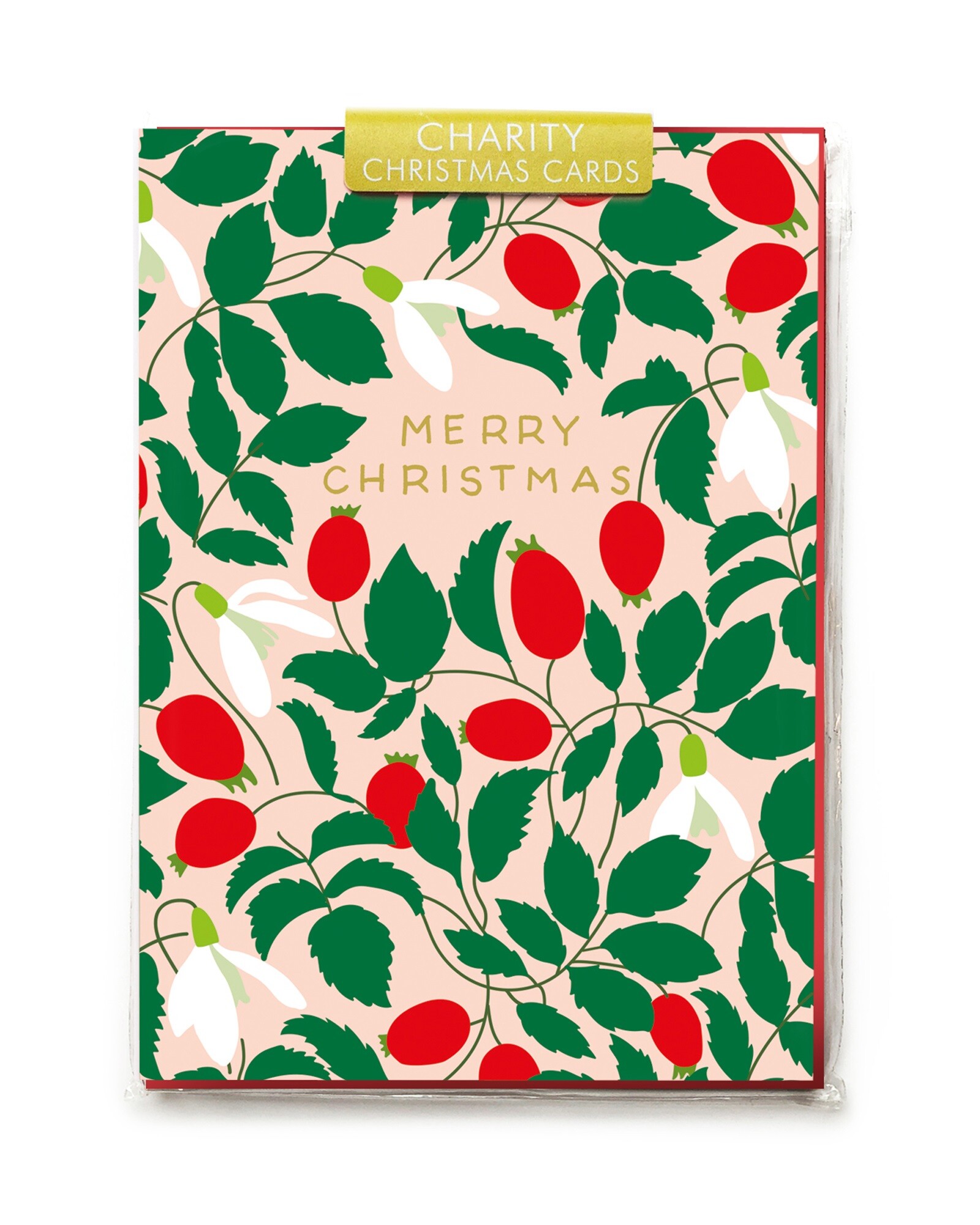 Christmas Berries Christmas Card Pack | Oliver Bonas
