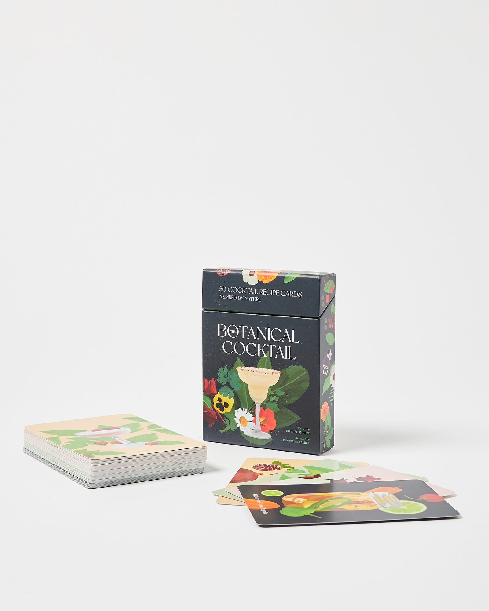 Botanical Cocktails Recipe Cards | Oliver Bonas