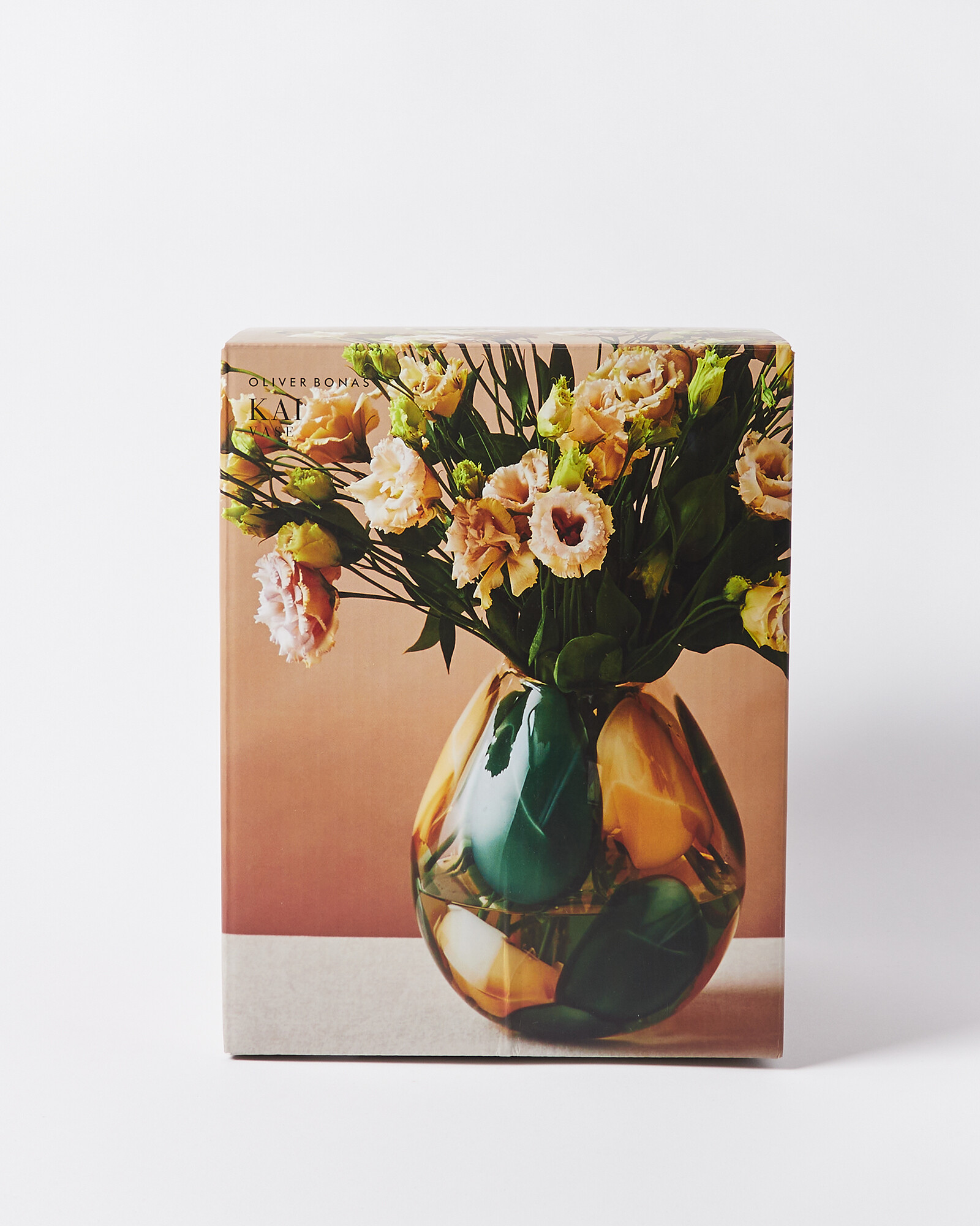 Kai Spot Green Glass Vase | Oliver Bonas