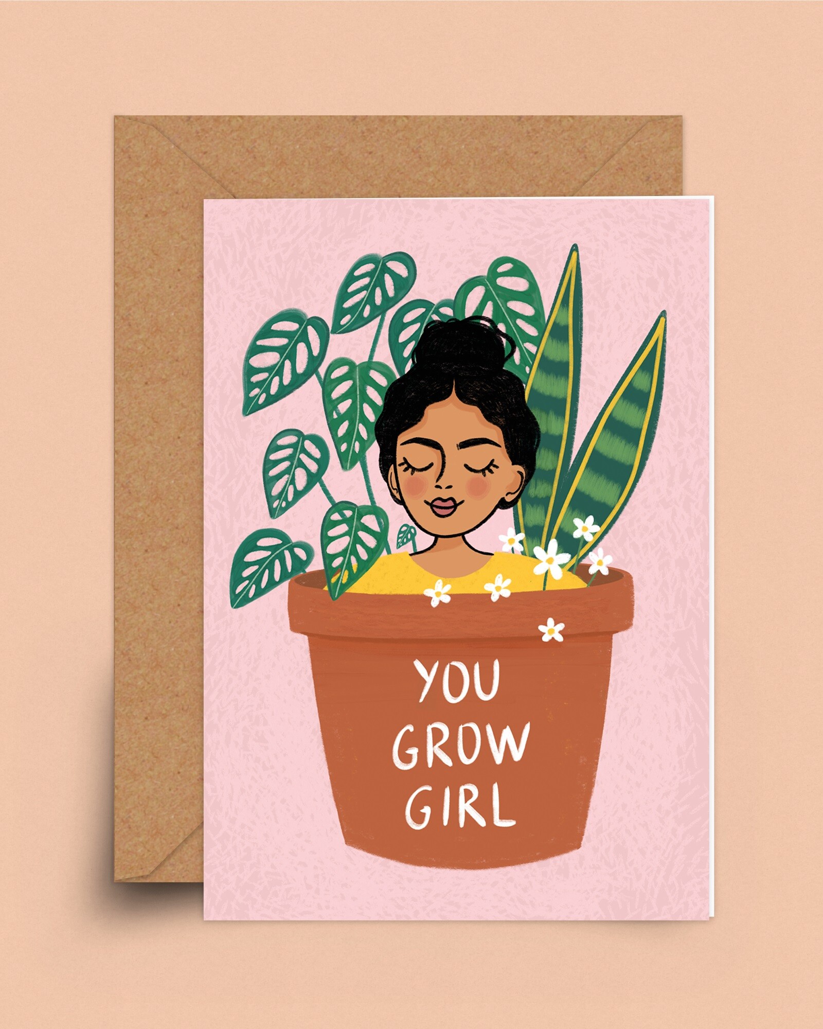 Grow Girl Friendship Card | Oliver Bonas
