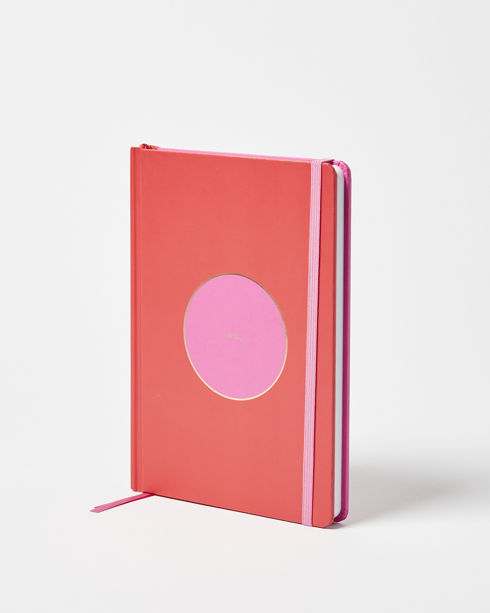 Red & Pink A5 2024 Diary | Oliver Bonas
