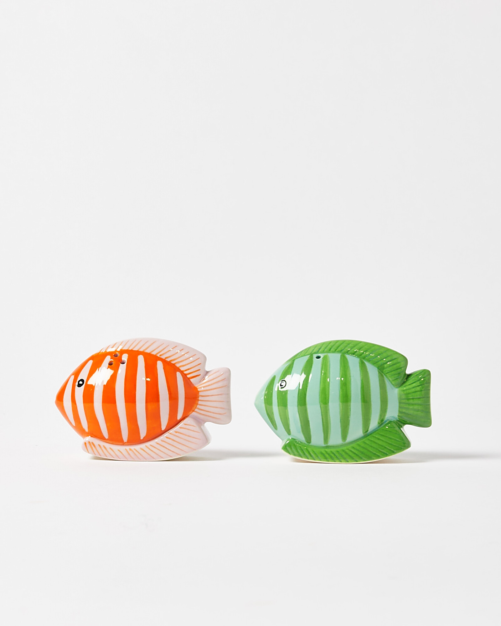 Rocking Fish Salt & Pepper Shakers Set of Two | Oliver Bonas