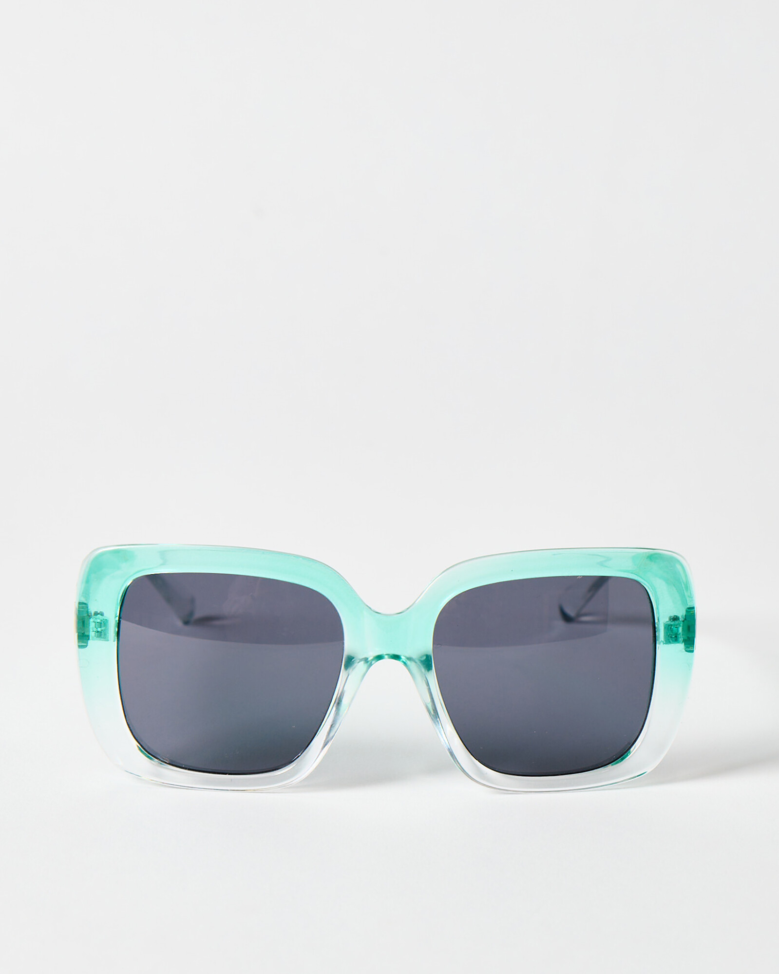 Ombré Blue Square Sunglasses | Oliver Bonas