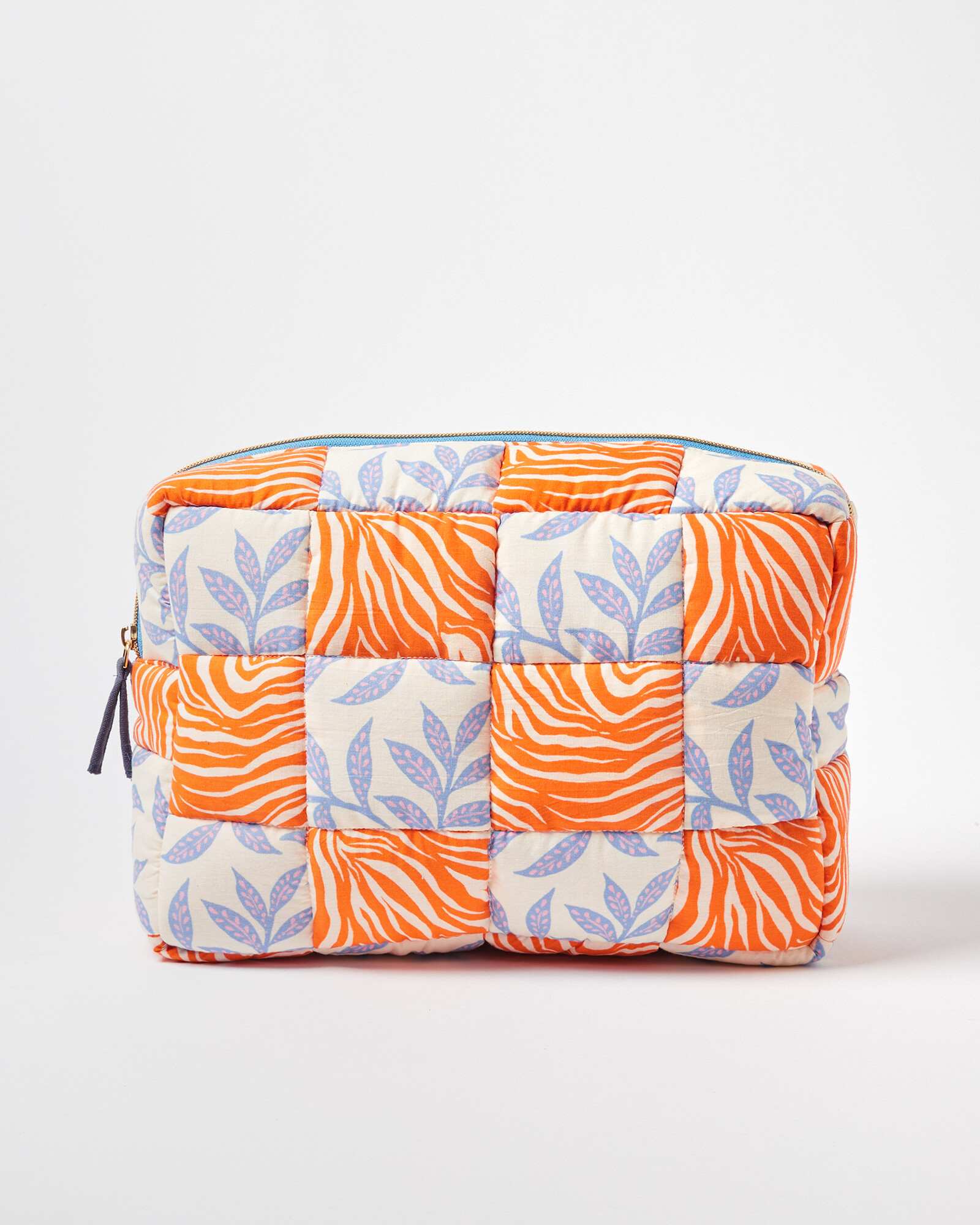 Patchwork Padded Wash Bag | Oliver Bonas