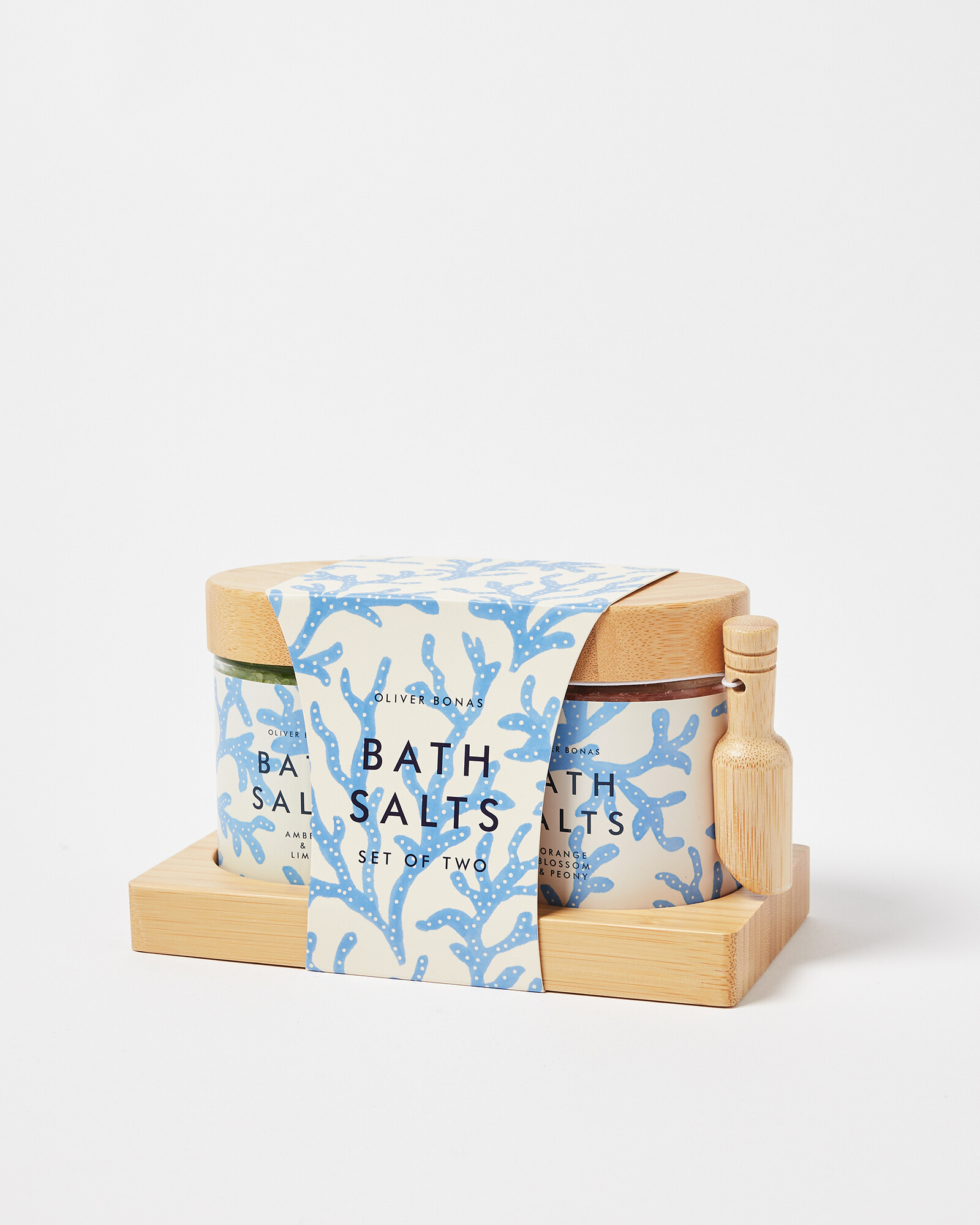 Scented Bath Salts Gift Set of Two | Oliver Bonas