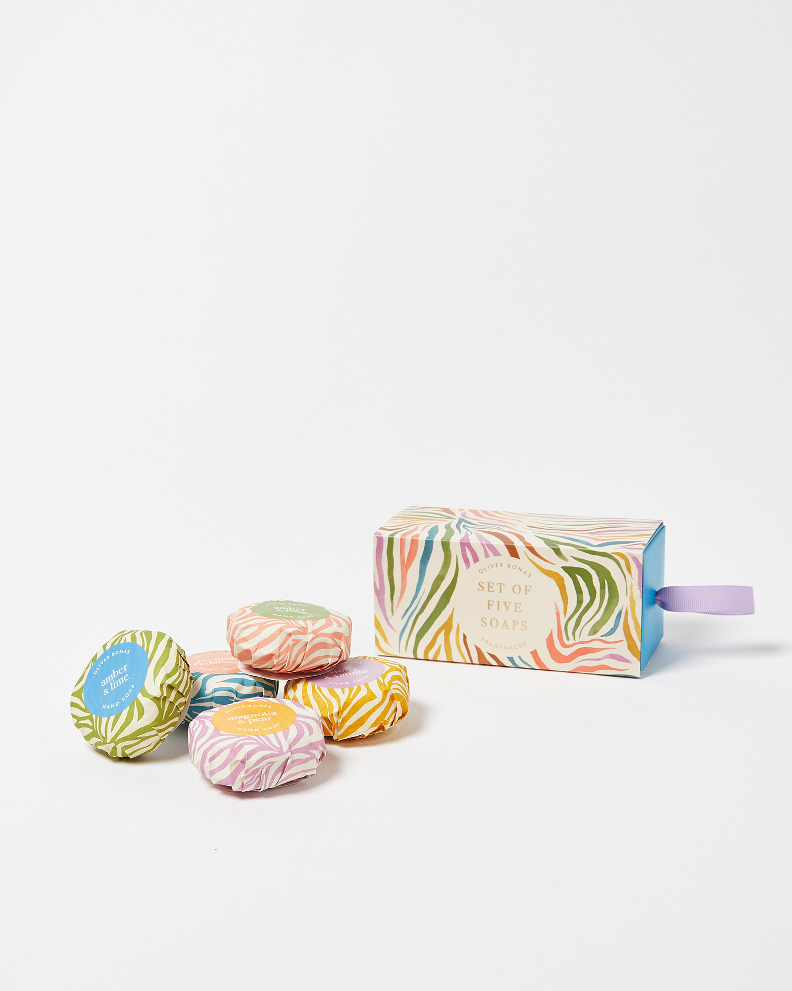 Scented Hand Soaps Set of Five | Oliver Bonas