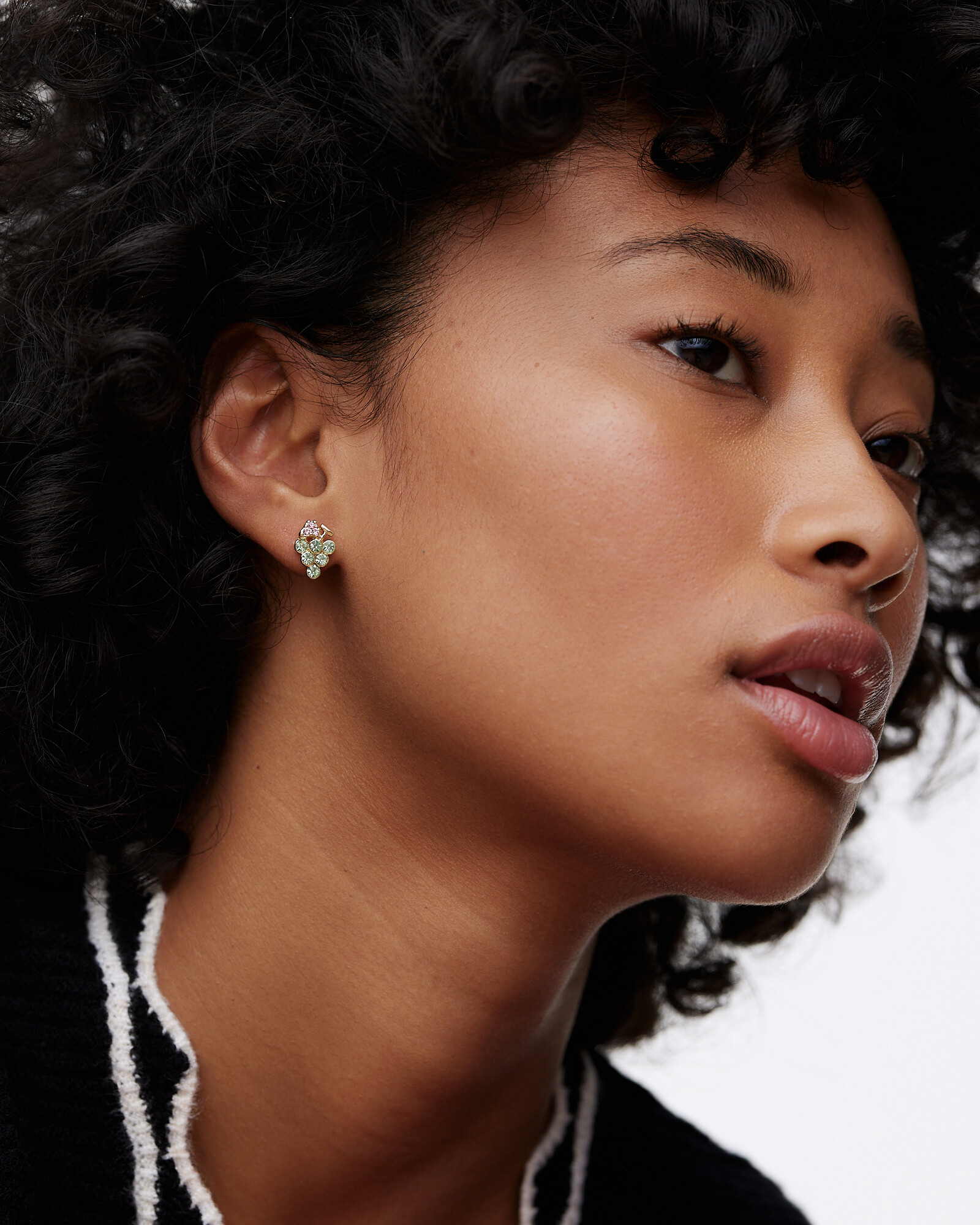 Areni Grape Stud Earrings | Oliver Bonas