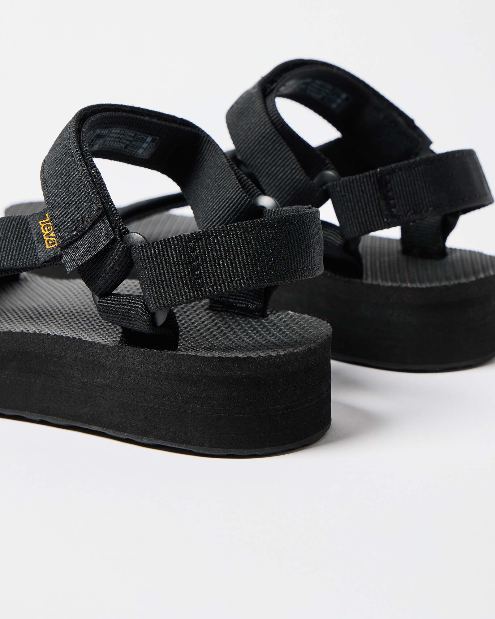 Teva Chunky Midform Universal Black Sandals | Oliver Bonas