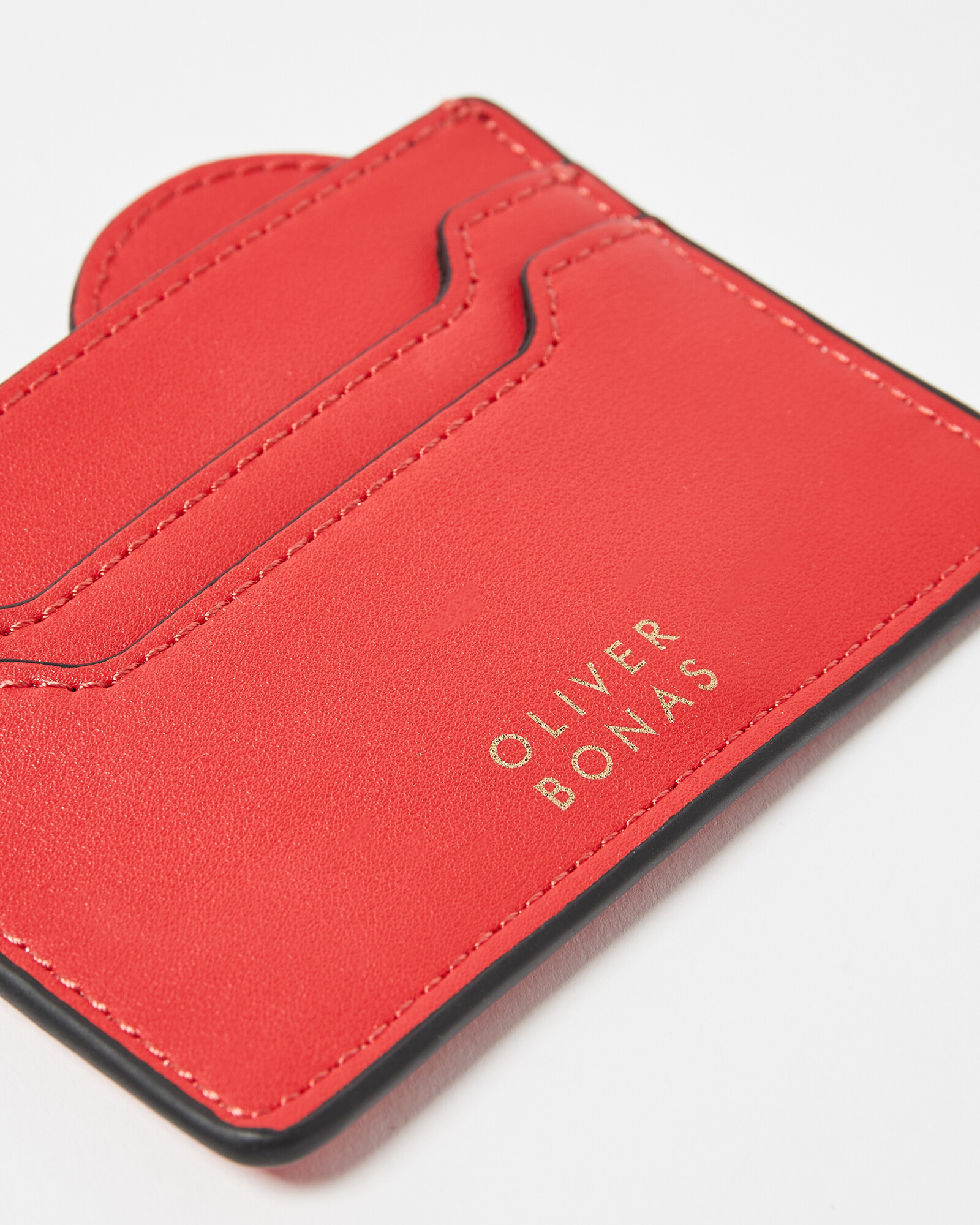 Heart Red Card Holder | Oliver Bonas