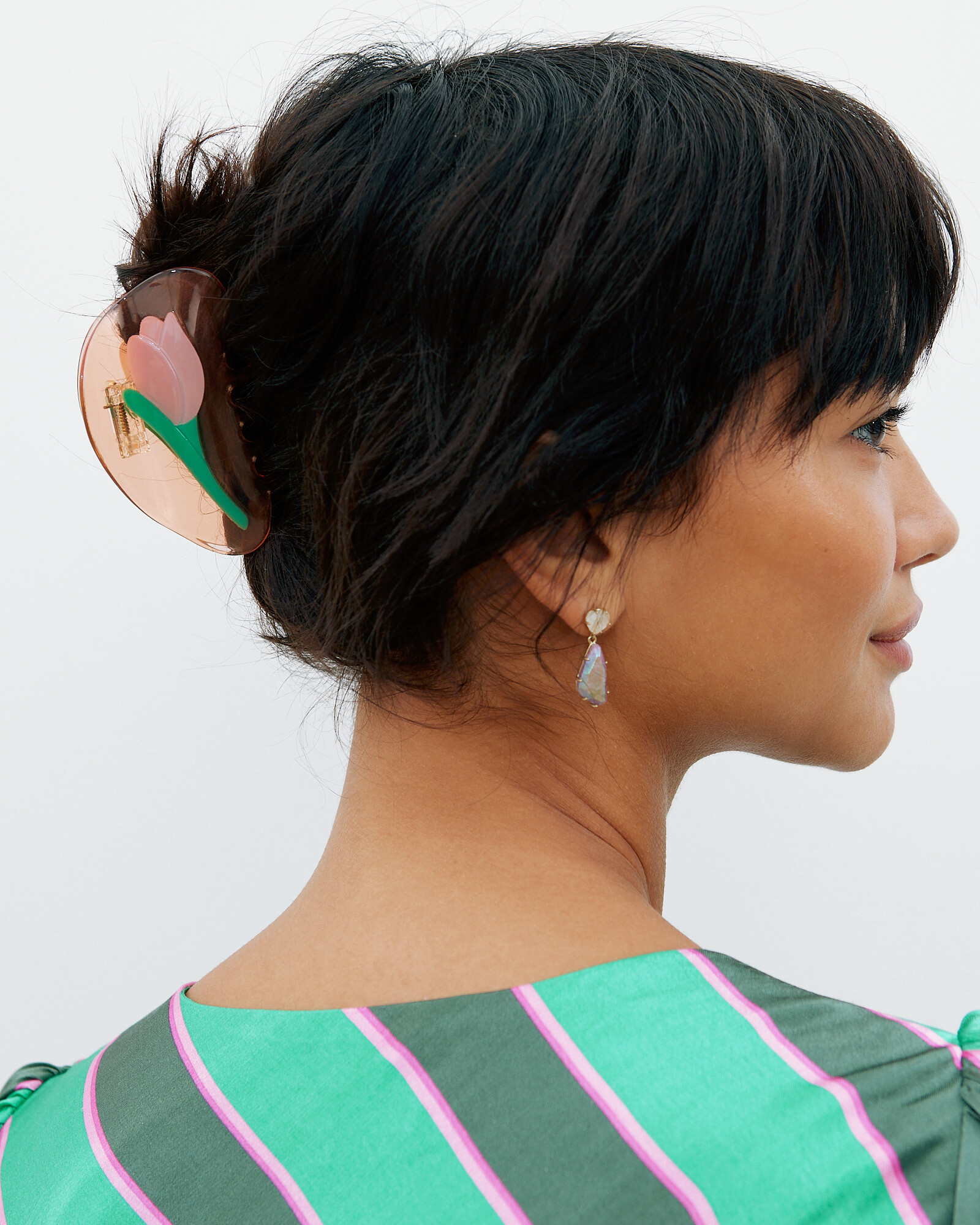 Tara Tulip Hair Claw Clip | Oliver Bonas