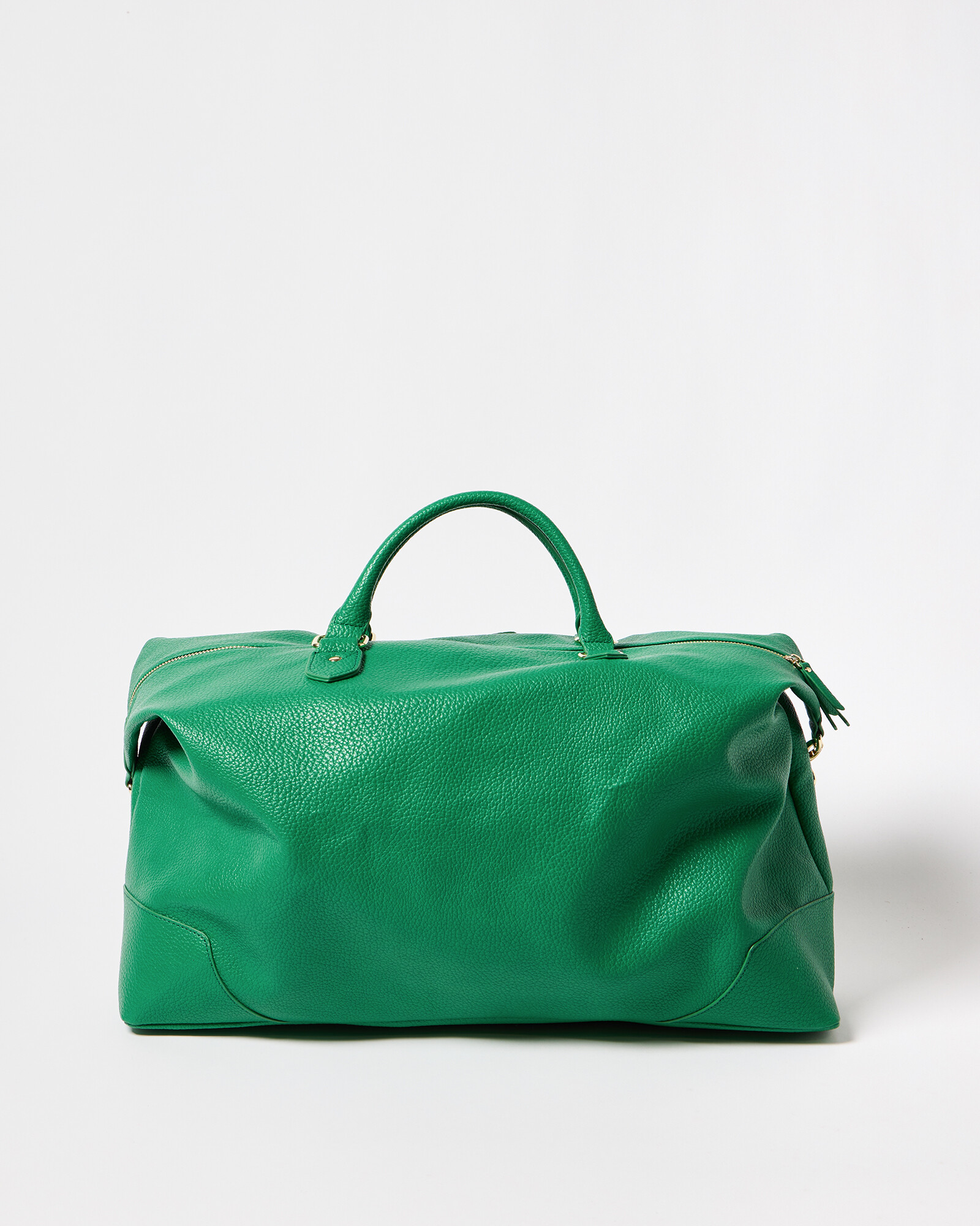Olivia Green Ladder Weekend Bag | Oliver Bonas
