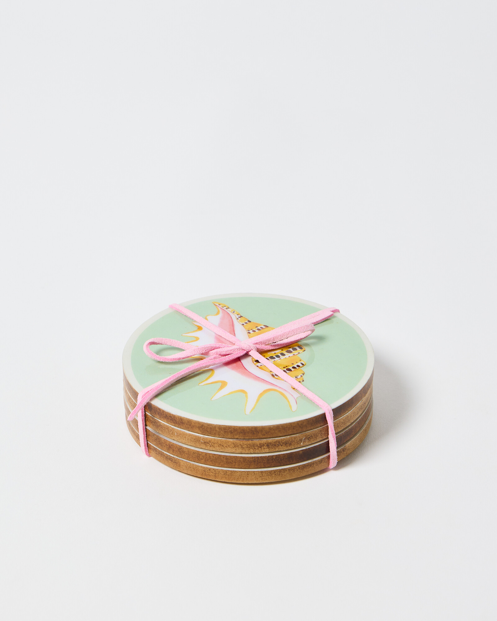 Shell Coasters Set of Four | Oliver Bonas
