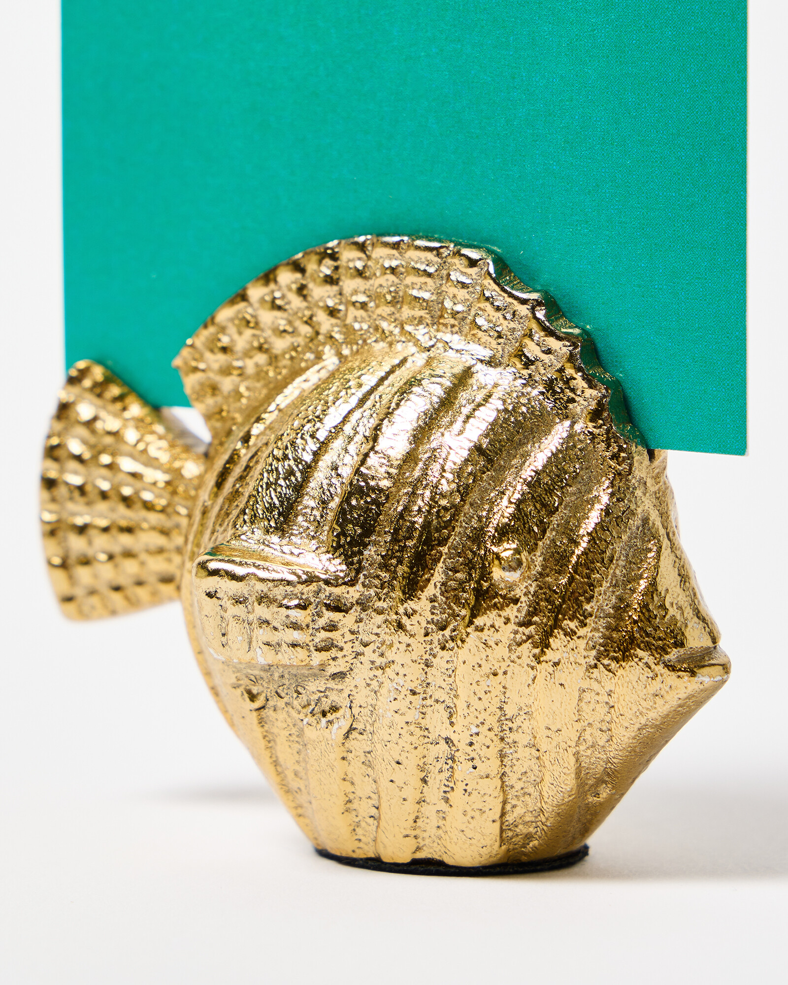 Fish Gold Metal Photo Holder | Oliver Bonas