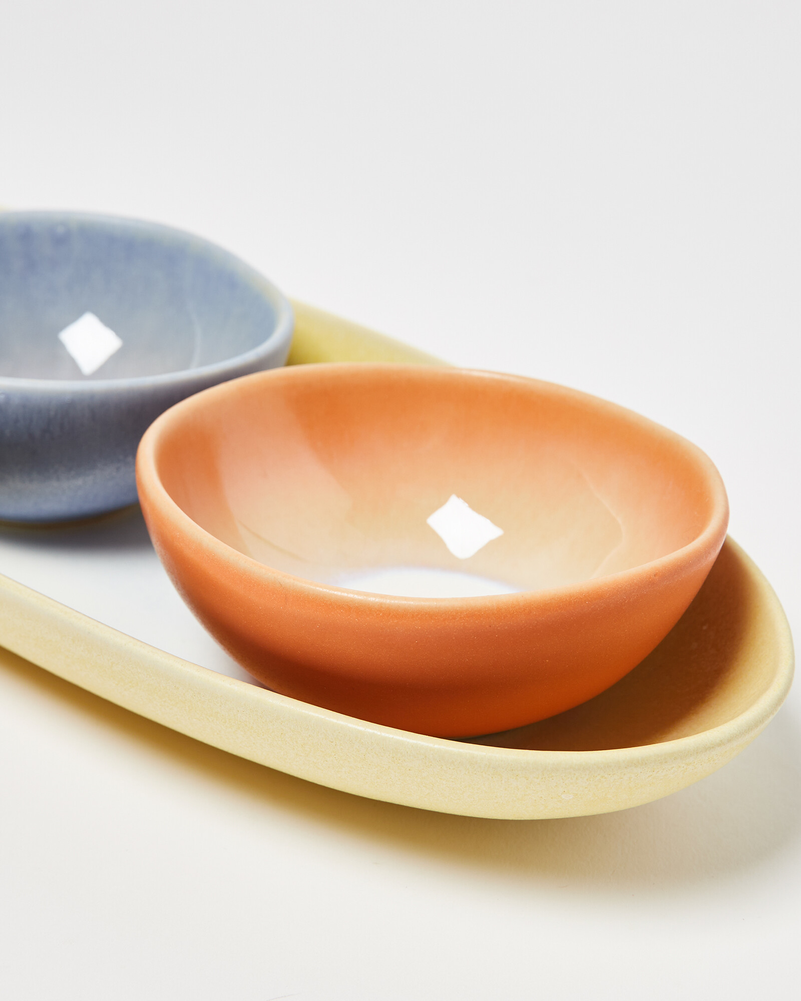 Ula Ceramic Nibble Bowls & Tray | Oliver Bonas
