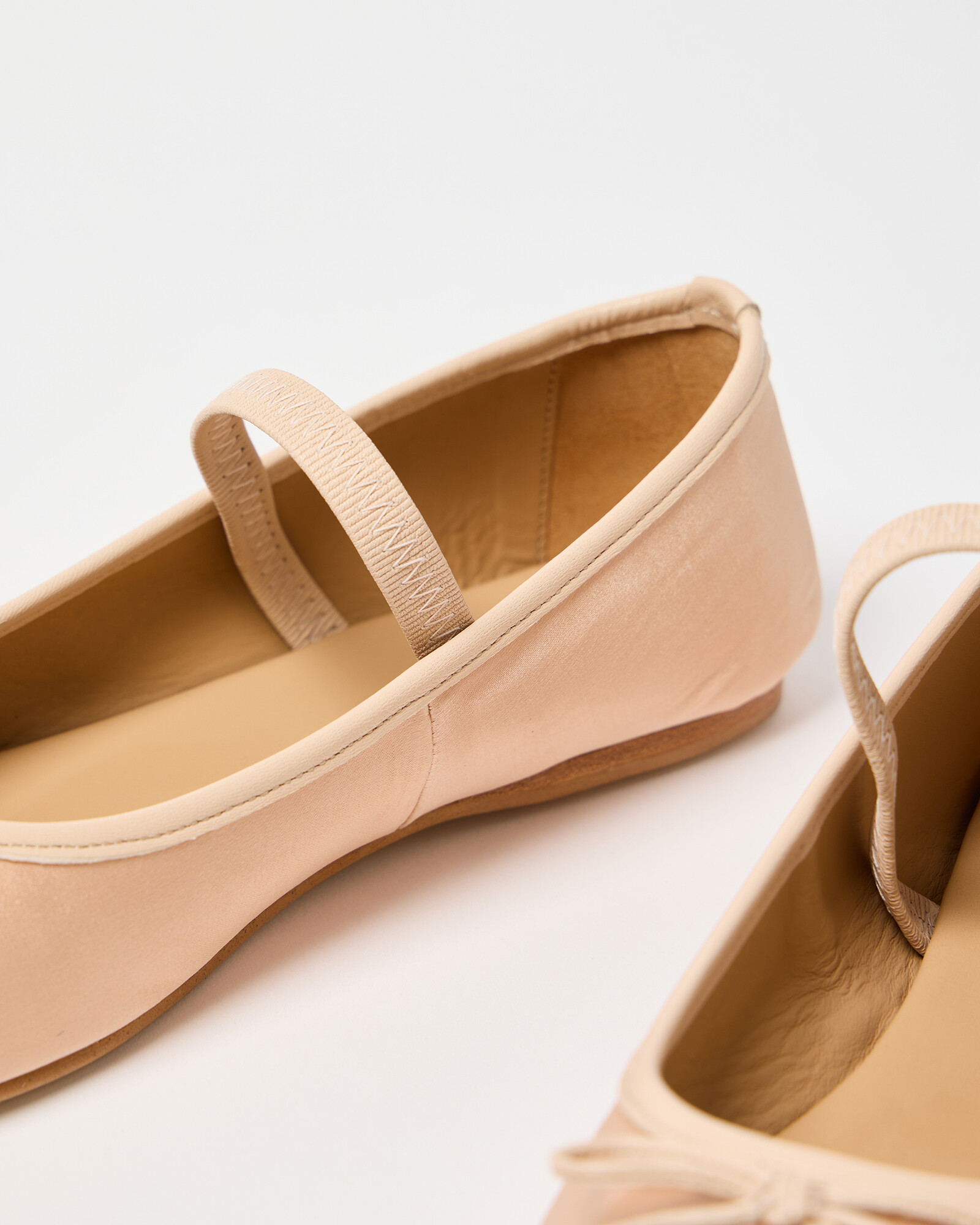 Alohas Odette Pink Mary Jane Ballet Flats | Oliver Bonas