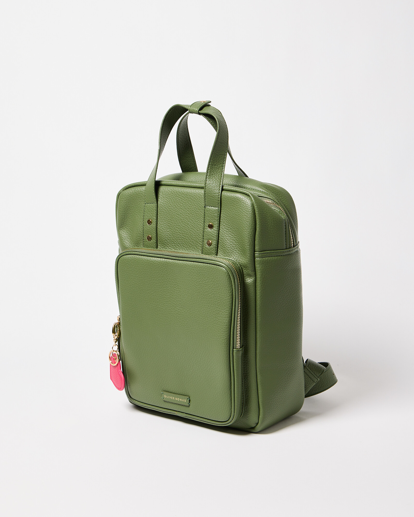 Mami Green Laptop Backpack | Oliver Bonas