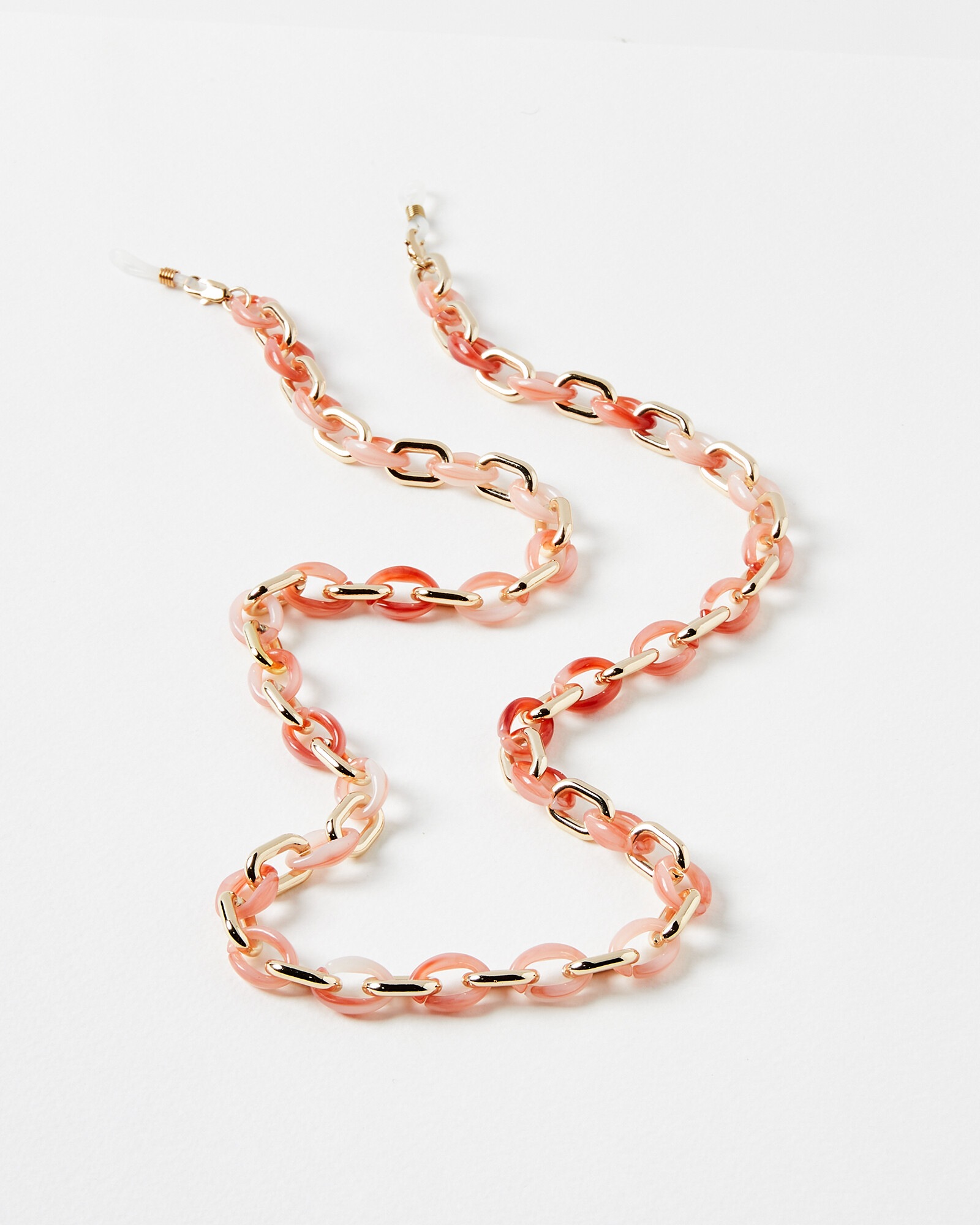 Terra Orange Oval Loops Glasses Chain | Oliver Bonas