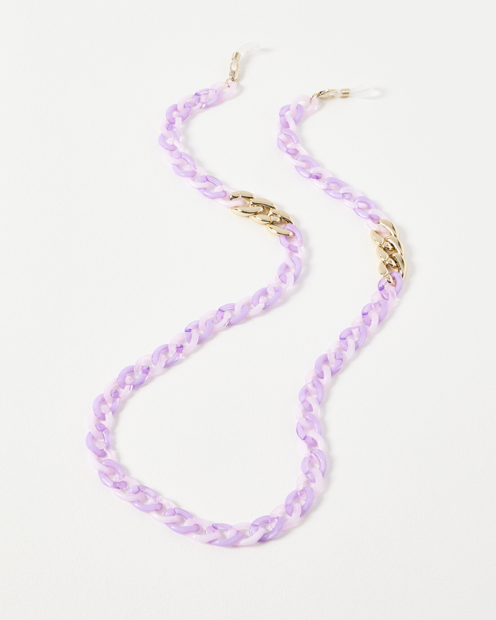Violet Purple Chunky Chain Sunglasses Chain | Oliver Bonas