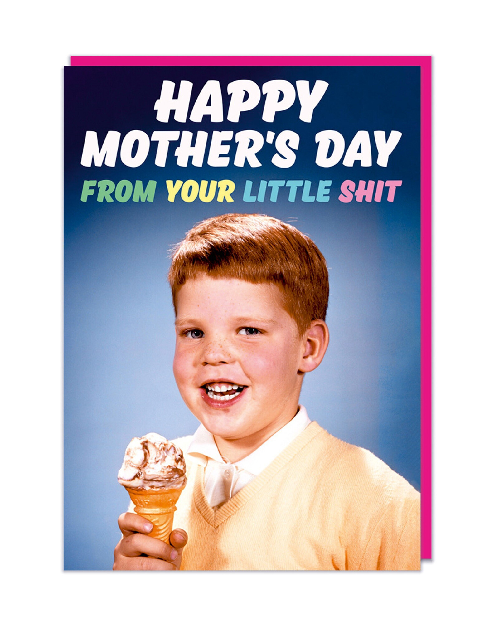 Little Boy Mother's Day Card | Oliver Bonas