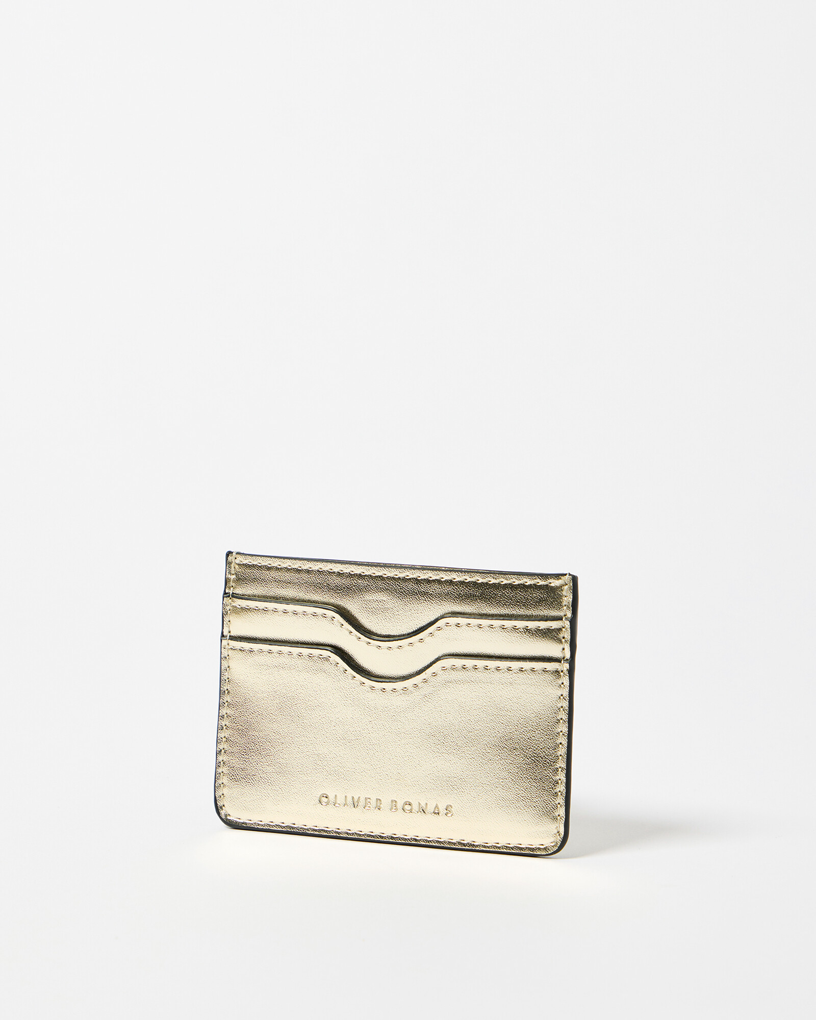 Gold Metallic Edge Card Holder | Oliver Bonas