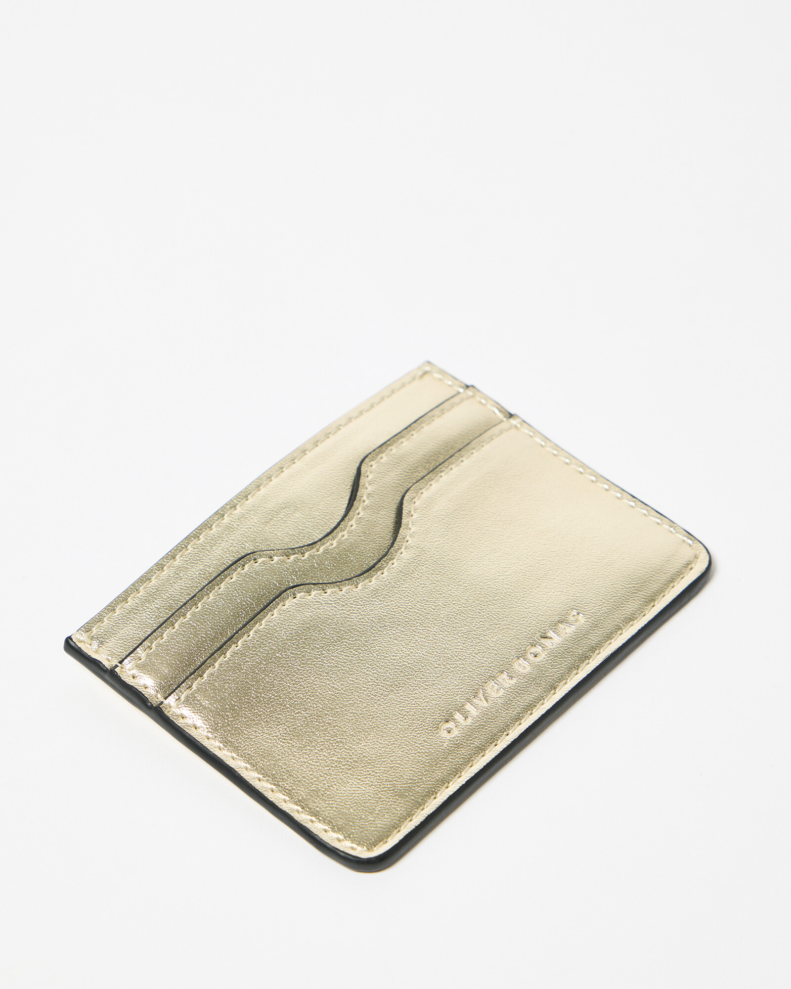 Gold Metallic Edge Card Holder | Oliver Bonas