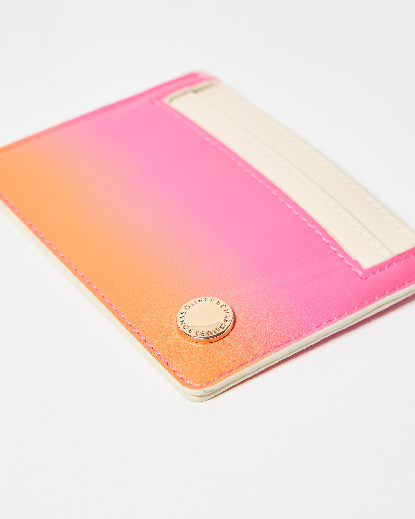 Ombre Pink & Orange Card Holder | Oliver Bonas
