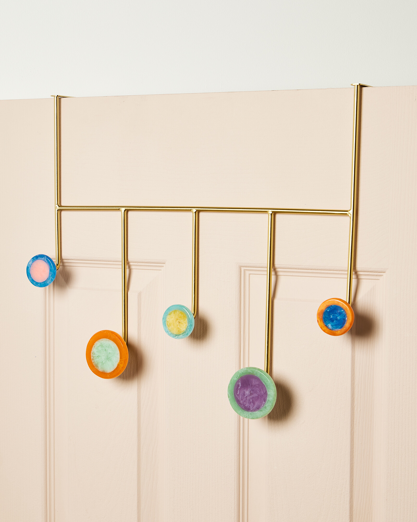 Rayos Resin Over The Door Multi Storage Hooks | Oliver Bonas