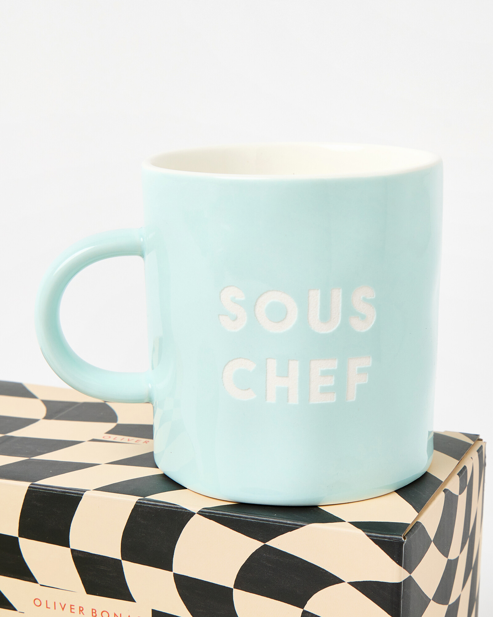 Head Chef & Sous Chef Mugs Set of Two | Oliver Bonas
