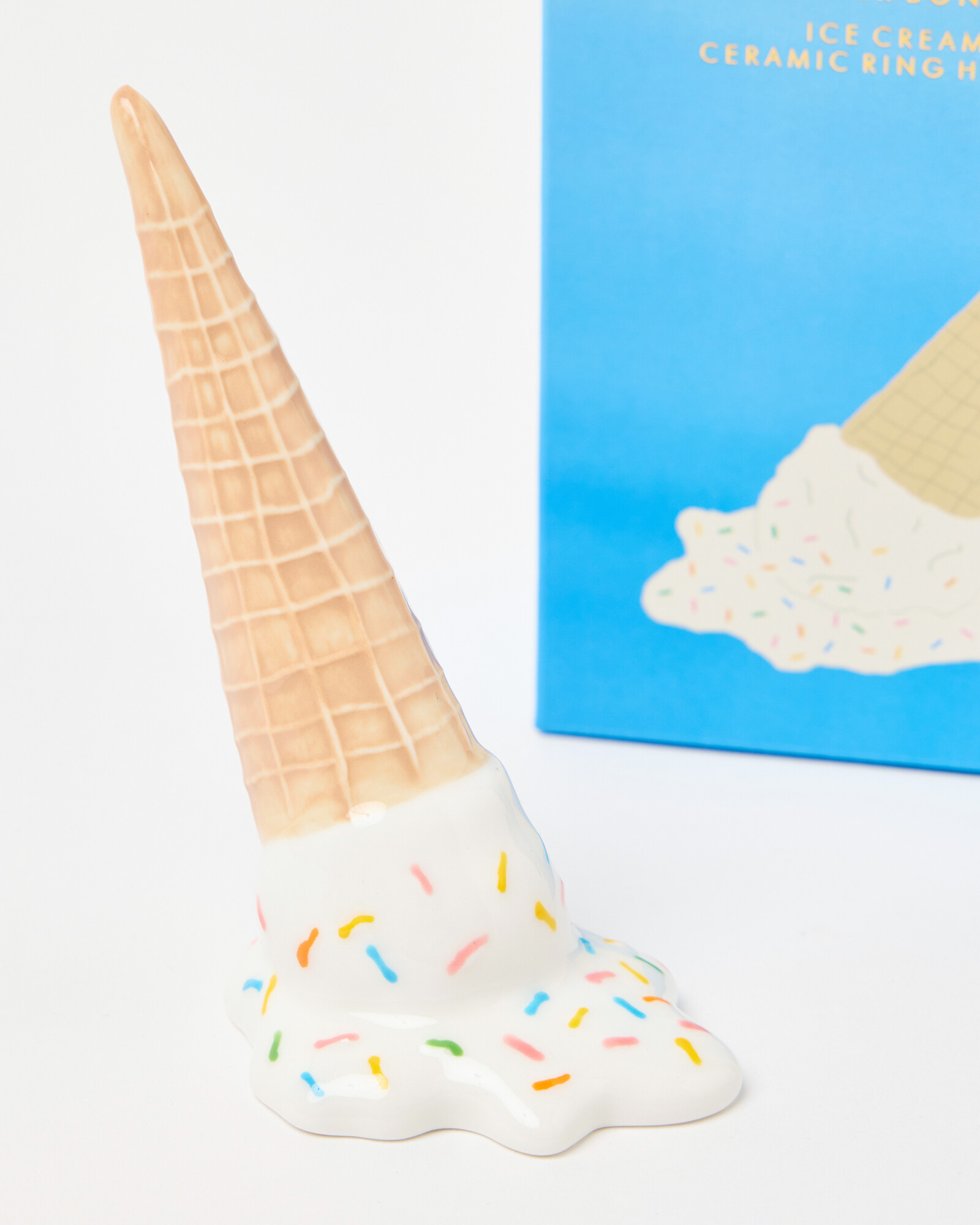 Ice Cream Ceramic Ring Holder | Oliver Bonas