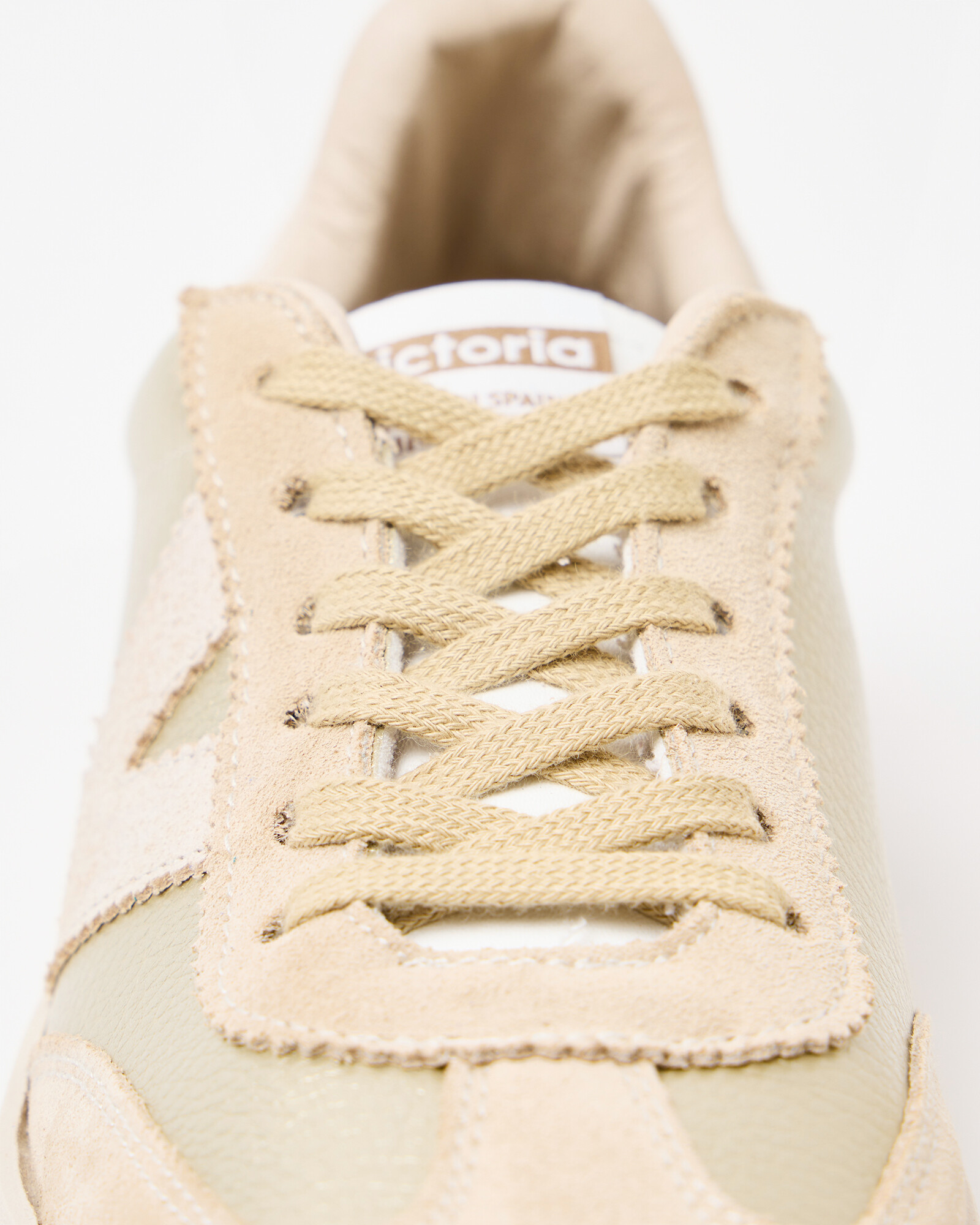 Victoria Berlin Metallic Gold Trainers | Oliver Bonas
