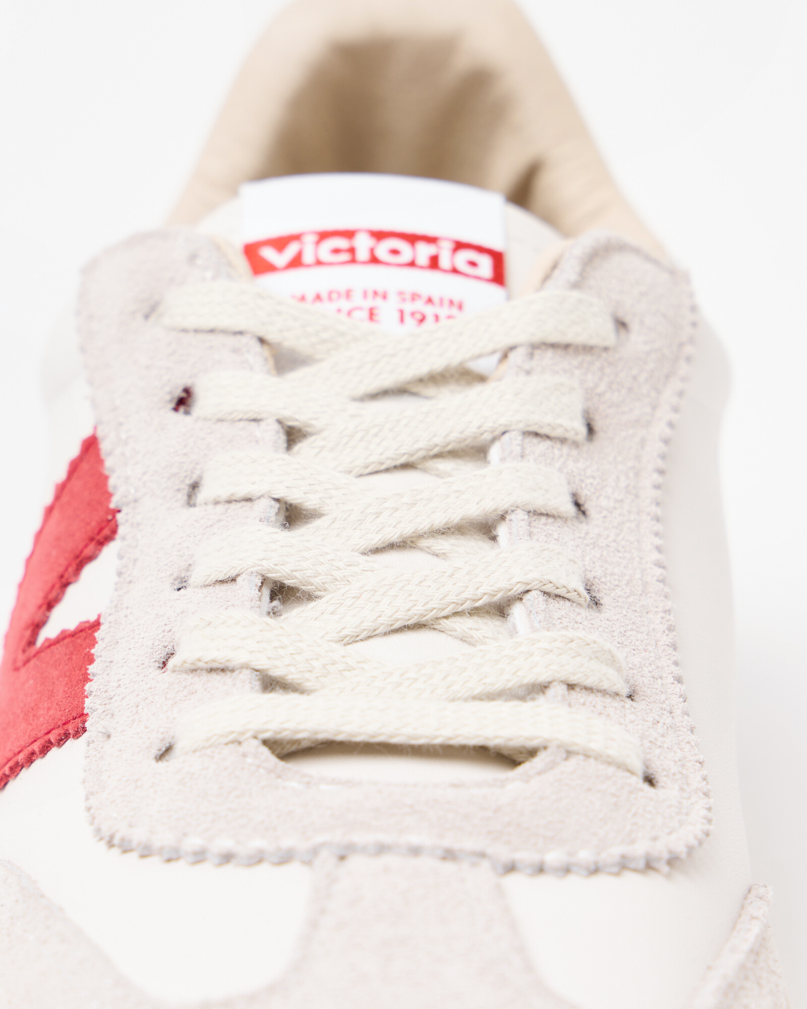 Victoria Berlin Red & White Trainers | Oliver Bonas