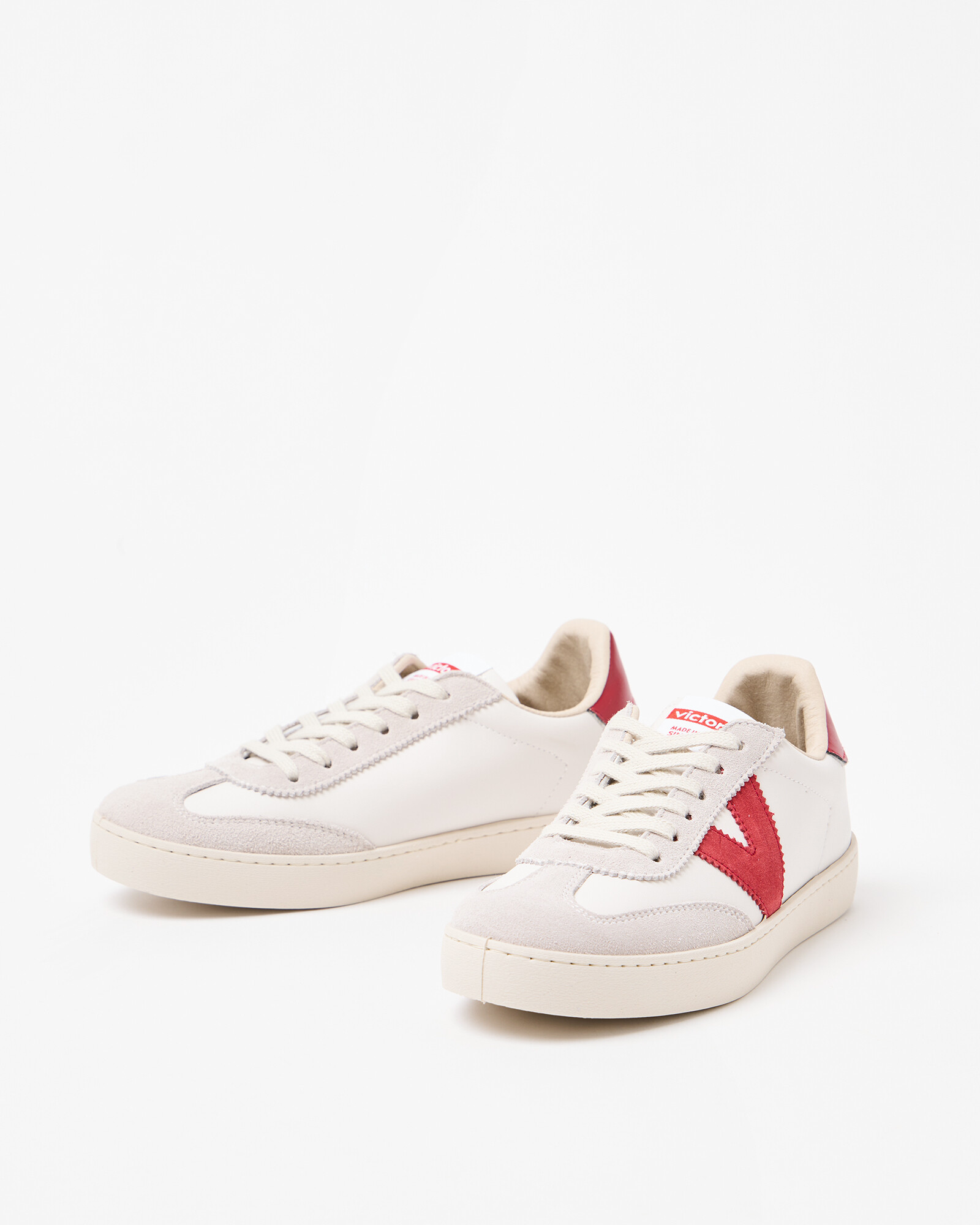 Victoria Berlin Red & White Trainers | Oliver Bonas