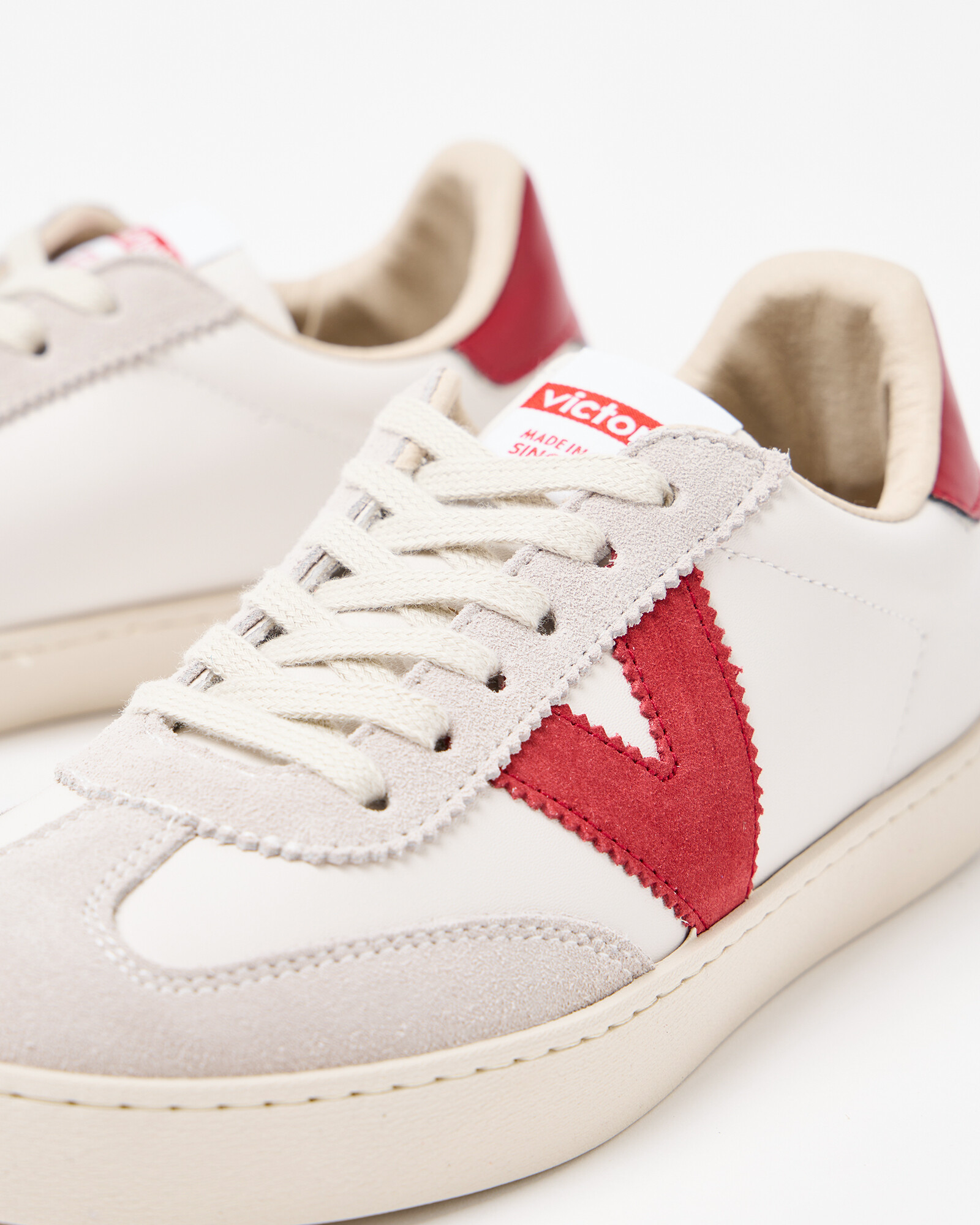 Victoria Berlin Red & White Trainers | Oliver Bonas