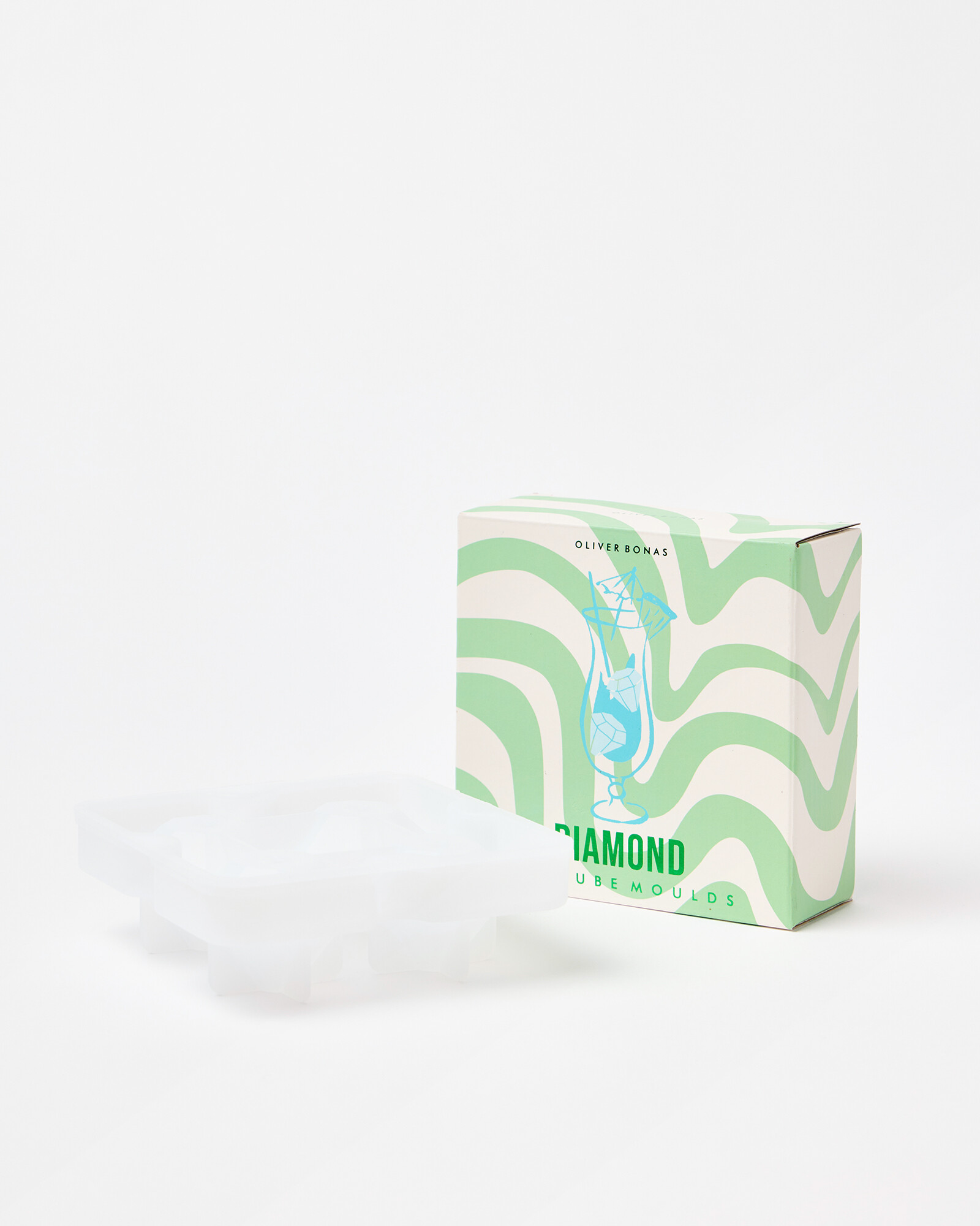 Uri Diamond Ice Cube Moulds | Oliver Bonas