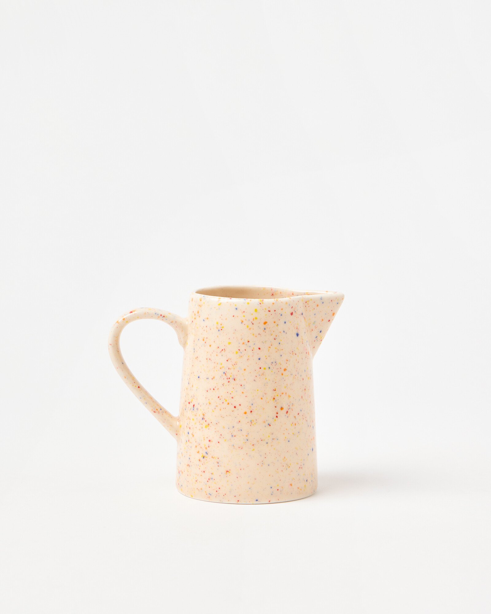 Speckle Ceramic Milk Jug | Oliver Bonas